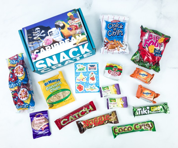 Snack Crate August 2019 Subscription Box Review & $10 Coupon - Hello ...