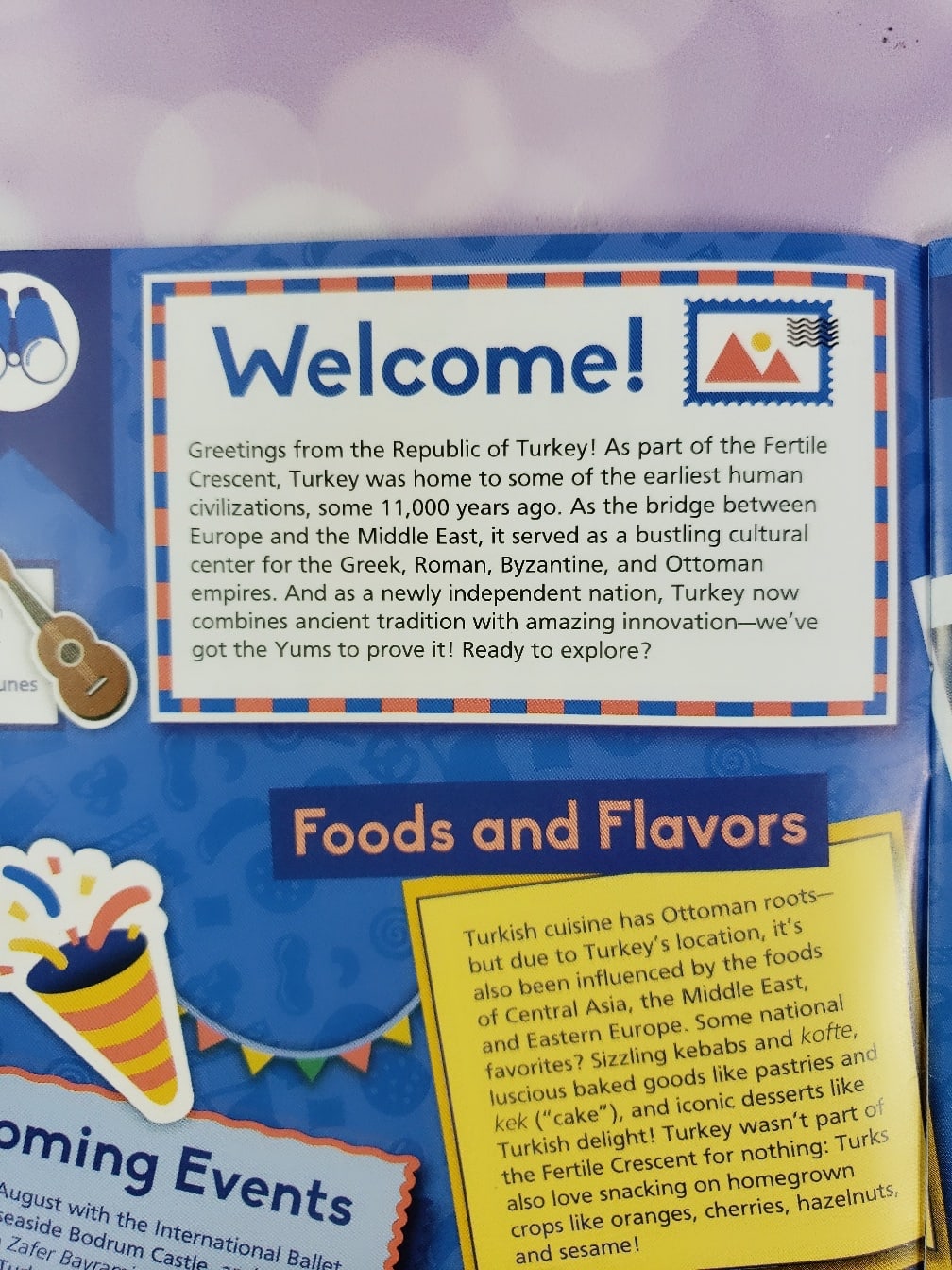 Universal Yums Subscription Box Review + Coupon - TURKEY - Hello ...