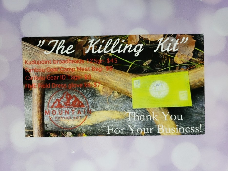 Mountain Hunter Box Review - The Killing Kit - Hello Subscription