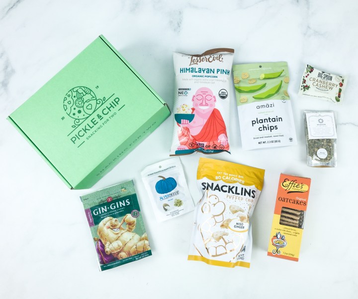 Pickle & Chip Pregnancy Snack Box August 2019 Subscription Box Review ...