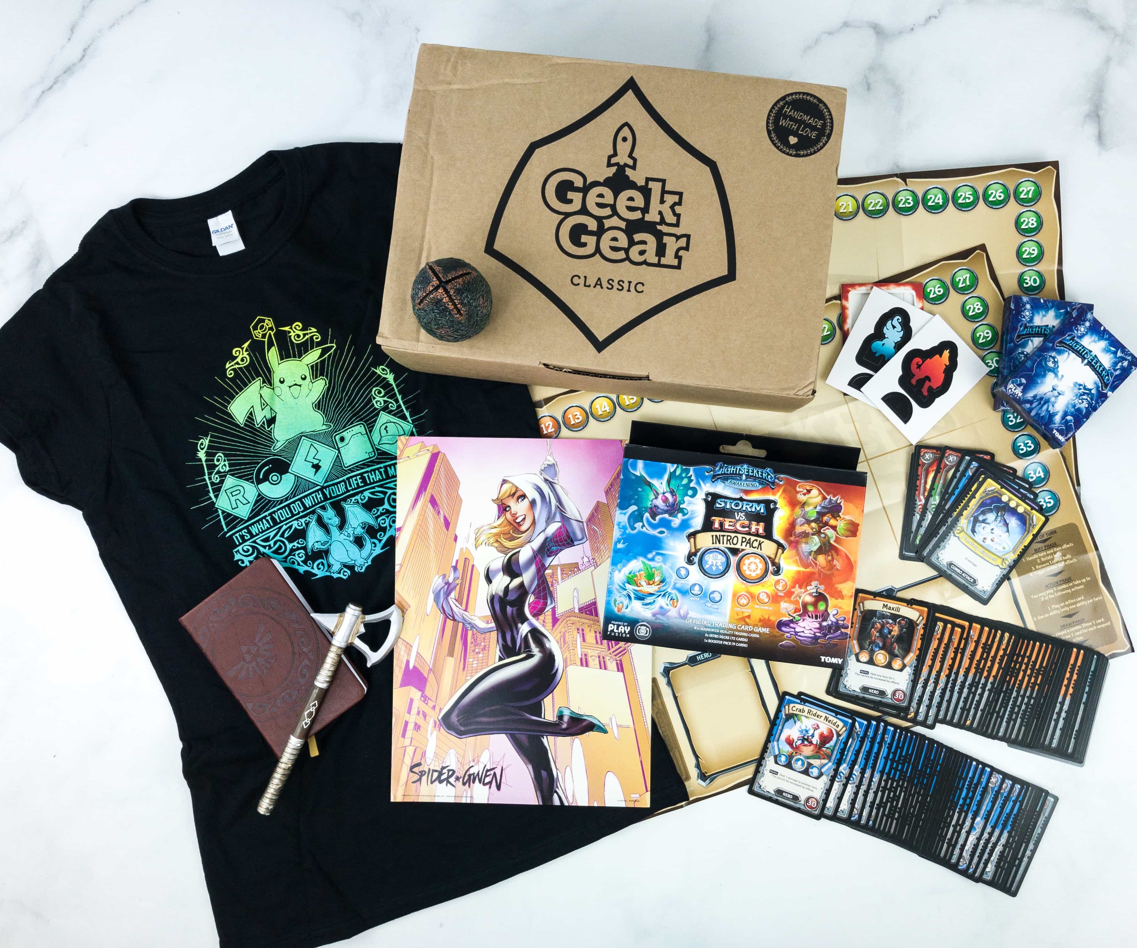 Geek Gear Box July 2019 Subscription Box Review + Coupon - Hello ...