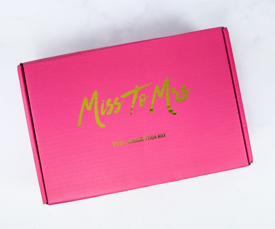 Miss To Mrs Bridal Box September 2019 Review + Coupon - Hello Subscription