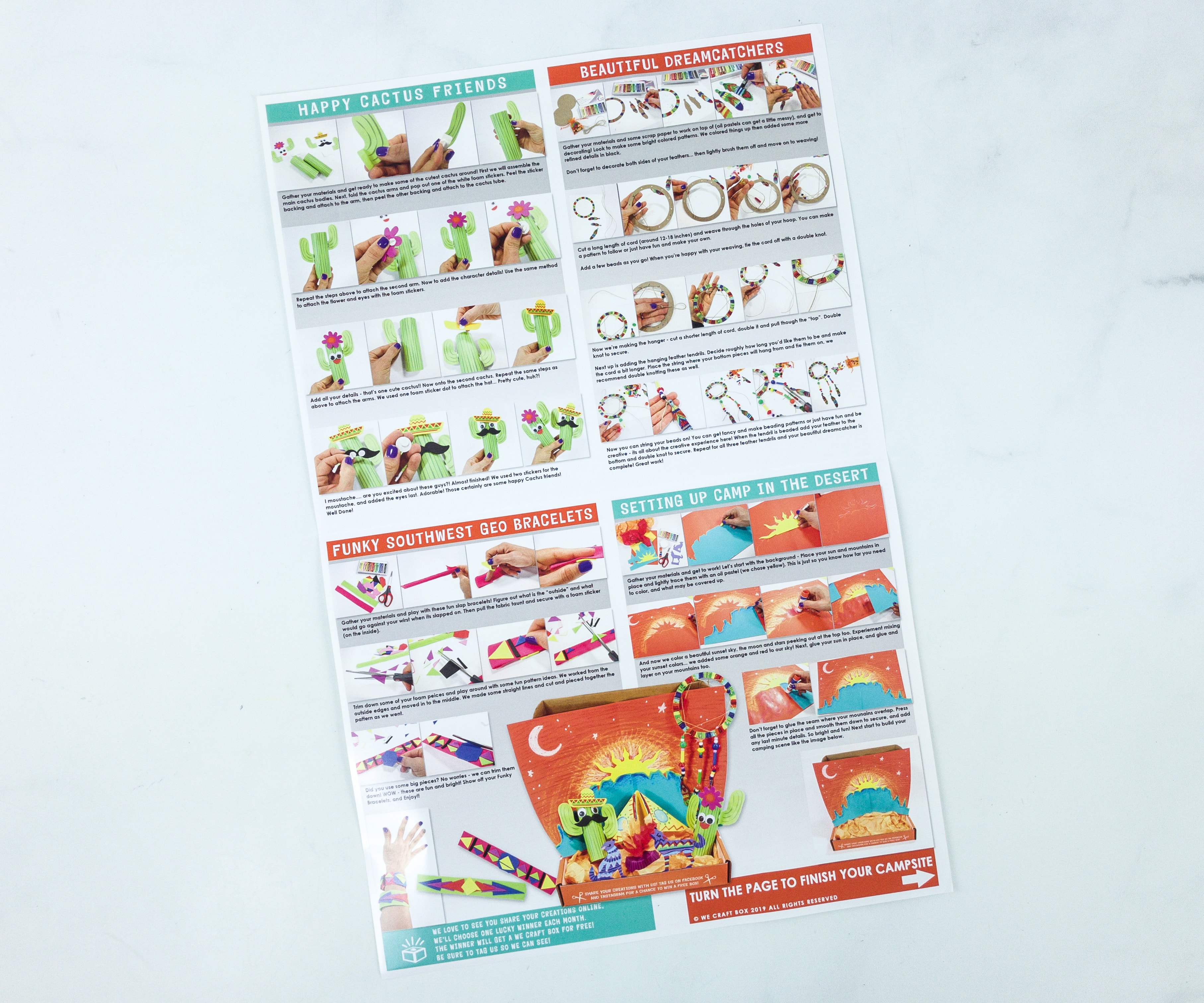 We Craft Box July 2019 Subscription Box Review + Coupons! - Hello ...