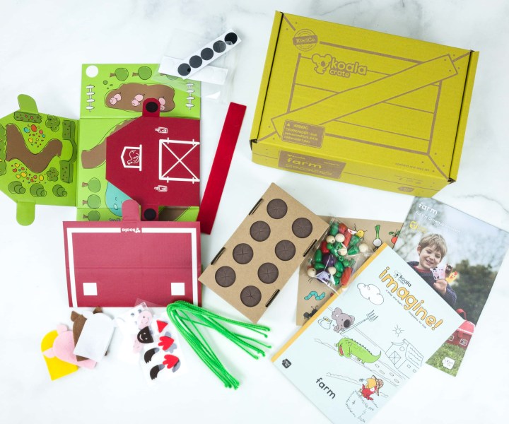 KiwiCo Koala Crate FARM Subscription Box Review & Coupon - Hello ... KiwiCo Koala Crate FARM Subscription Box Review & Coupon - Hello ...