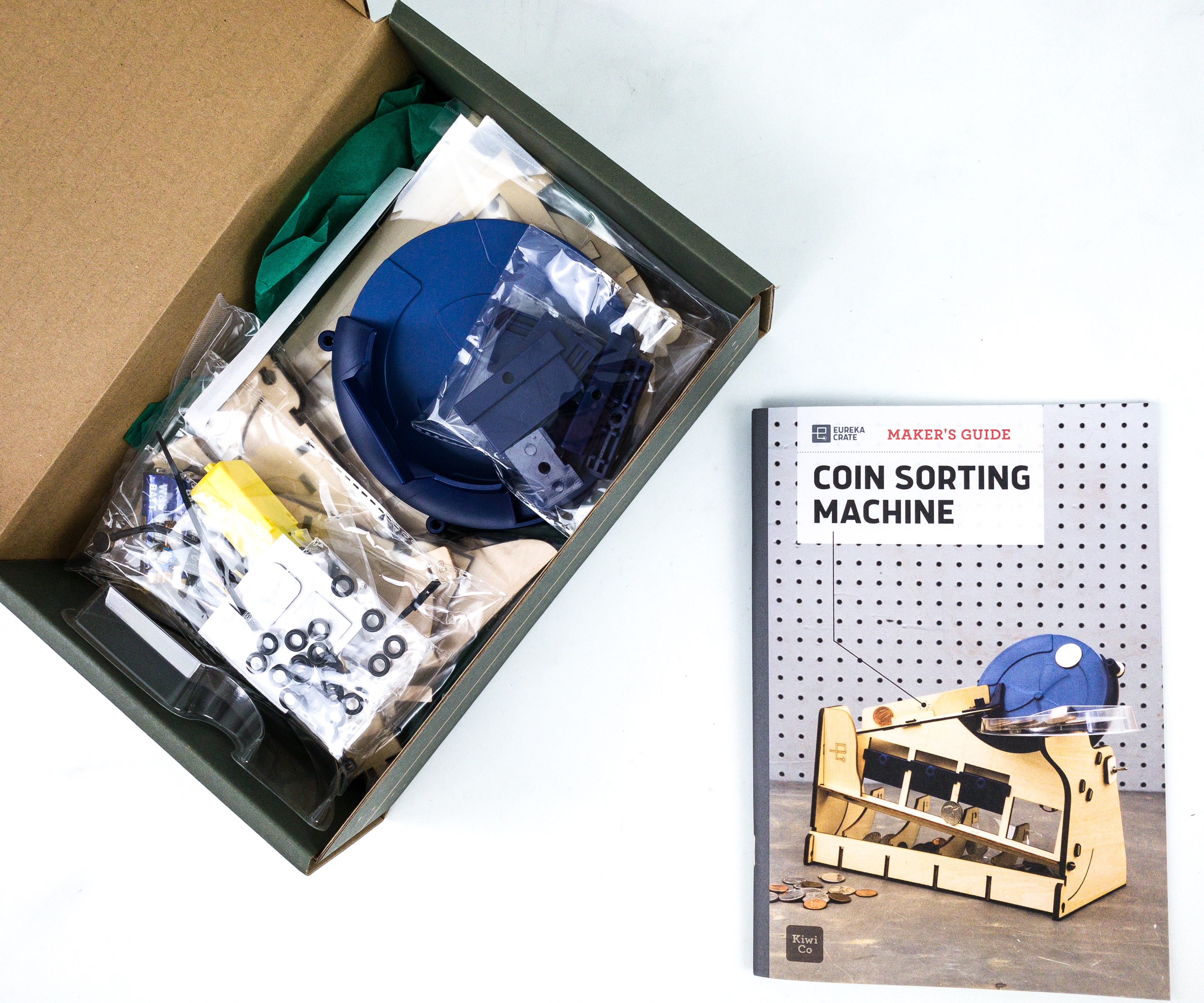 Eureka Crate Review + Coupon - COIN SORTING MACHINE - Hello Subscription