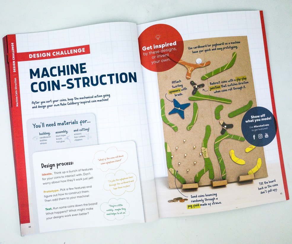 Eureka Crate Review + Coupon - COIN SORTING MACHINE - hello subscription