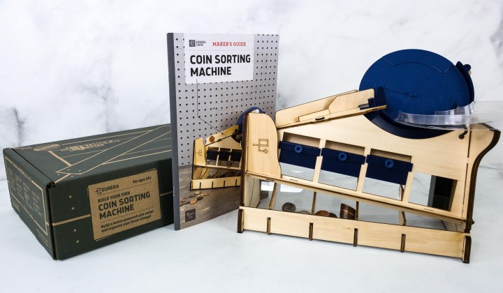 Eureka Crate Review + Coupon - COIN SORTING MACHINE - Hello Subscription