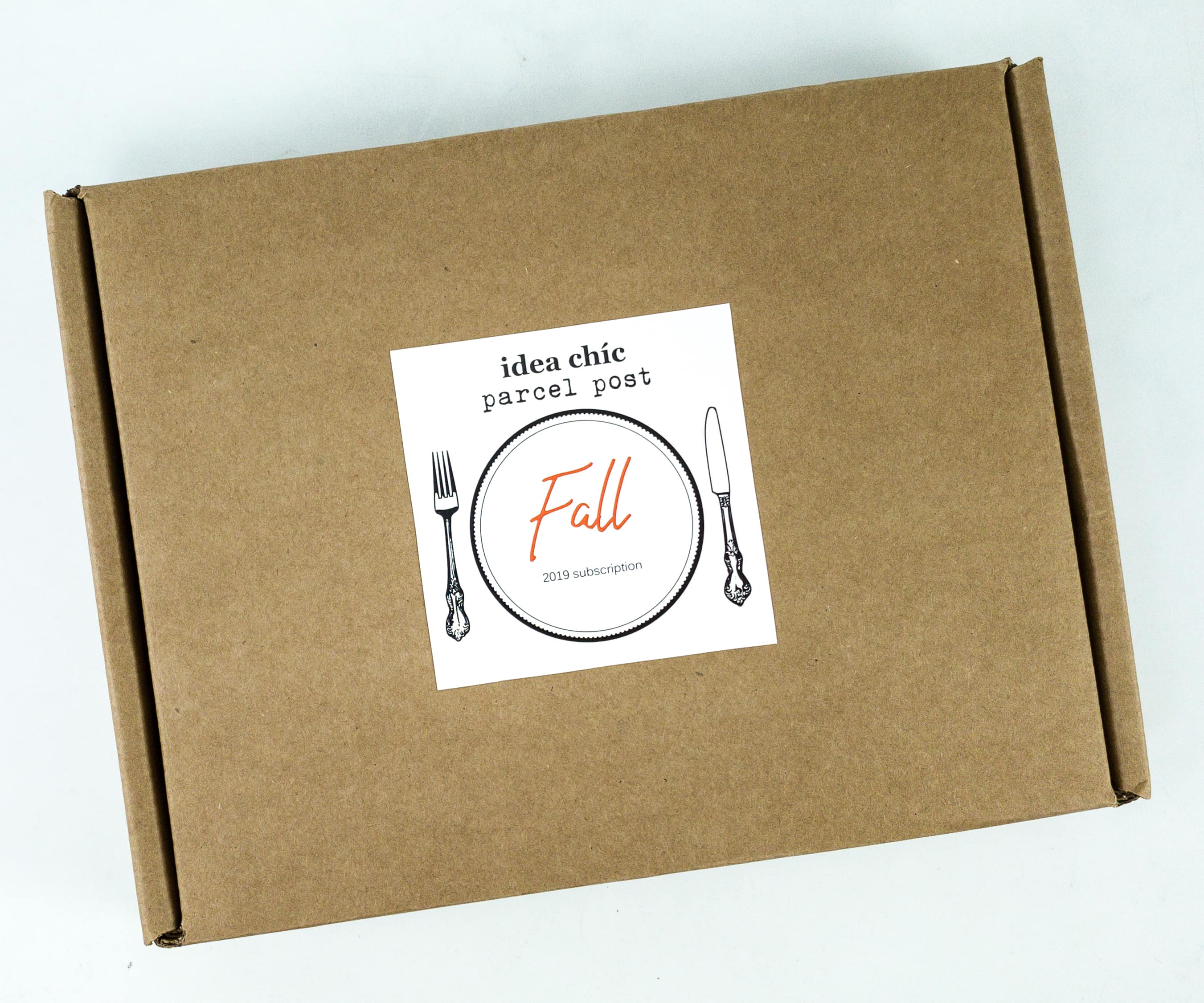Idea Chic Parcel Post Fall 2019 Subscription Box Review - Hello ...
