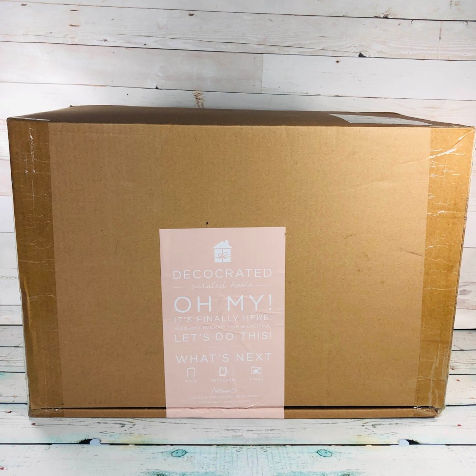 Decocrated Fall 2019 Subscription Box Review + Coupon - Hello Subscription