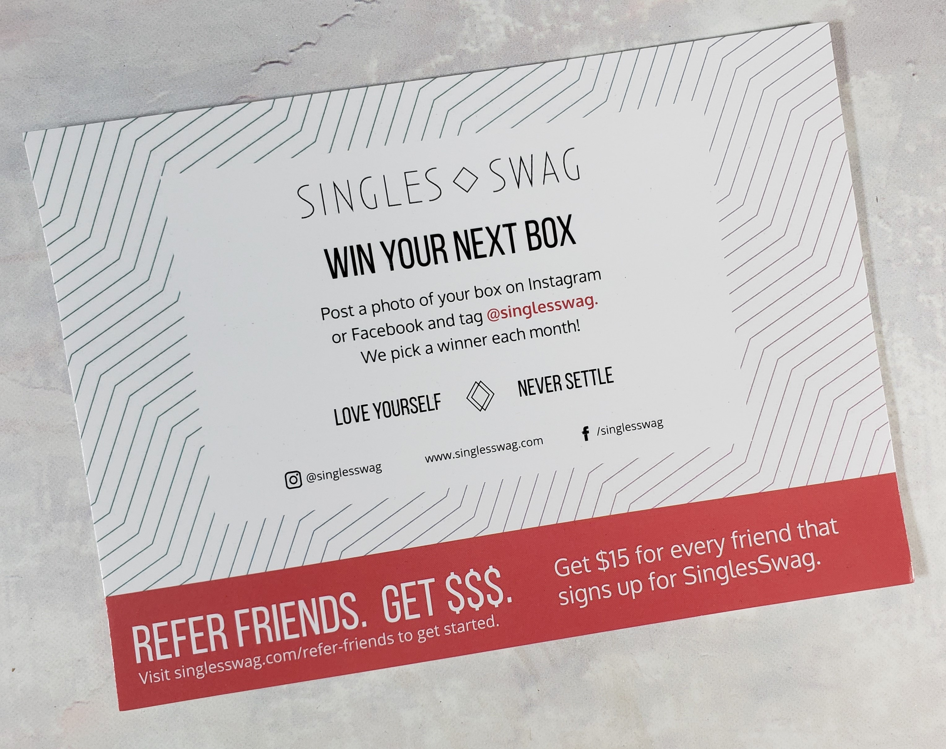 SinglesSwag Subscription Box Review & Coupon - August 2019 - Hello ...