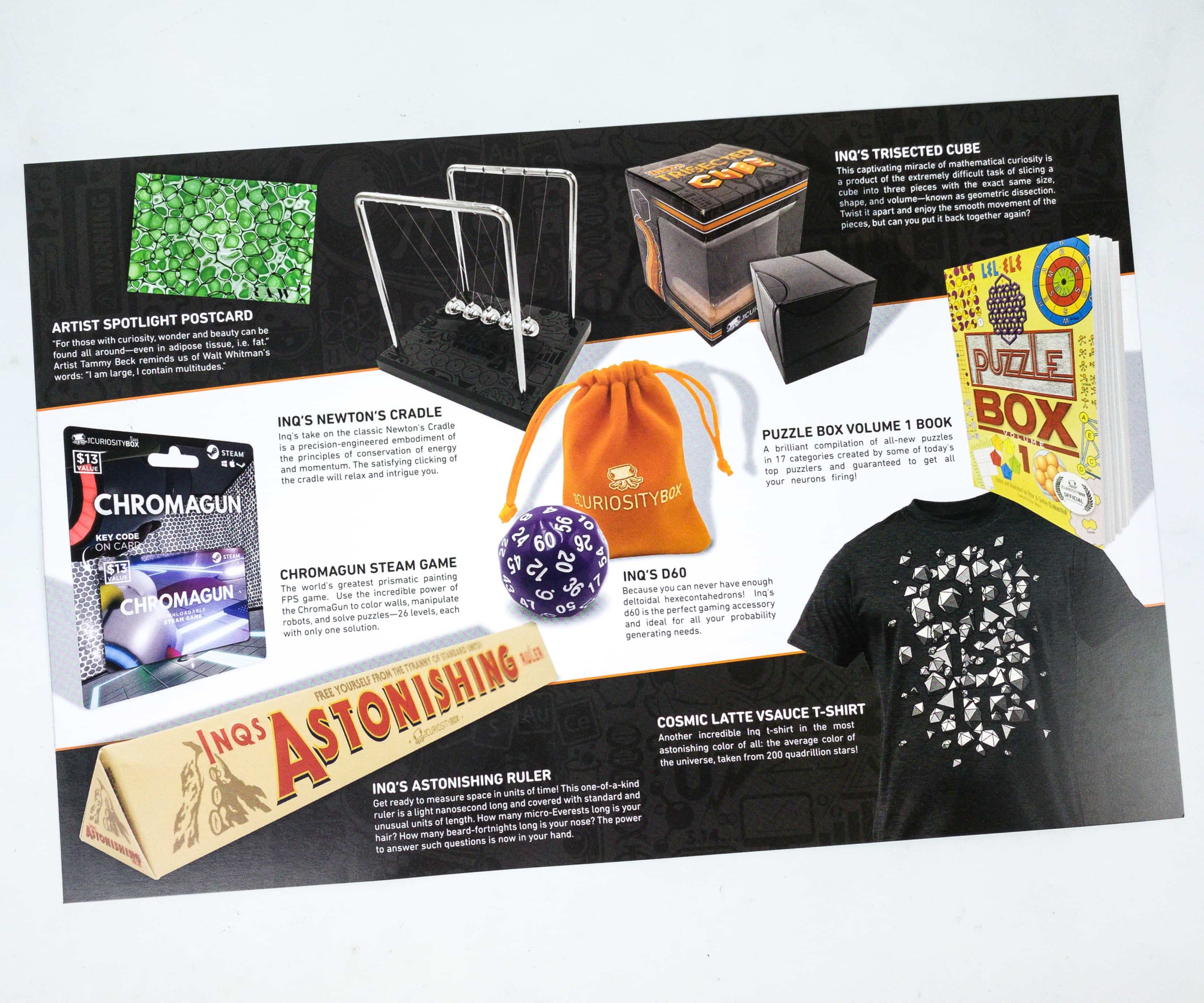 The Curiosity Box by VSauce Fall 2019 Subscription Box Review - Hello ...