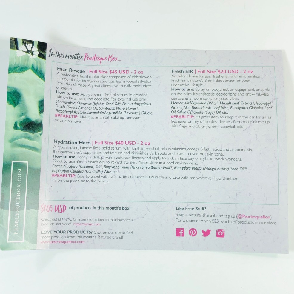 Pearlesque Box October 2019 Subscription Box Review + Coupon - hello ...