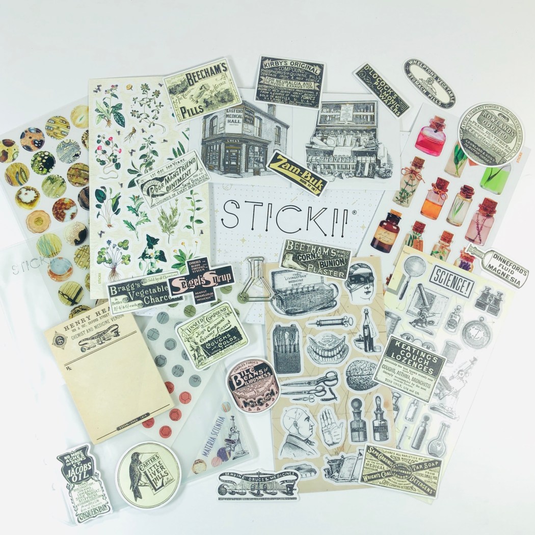 STICKII Club October 2019 Subscription Box Review - Retro Pack! - Hello ...