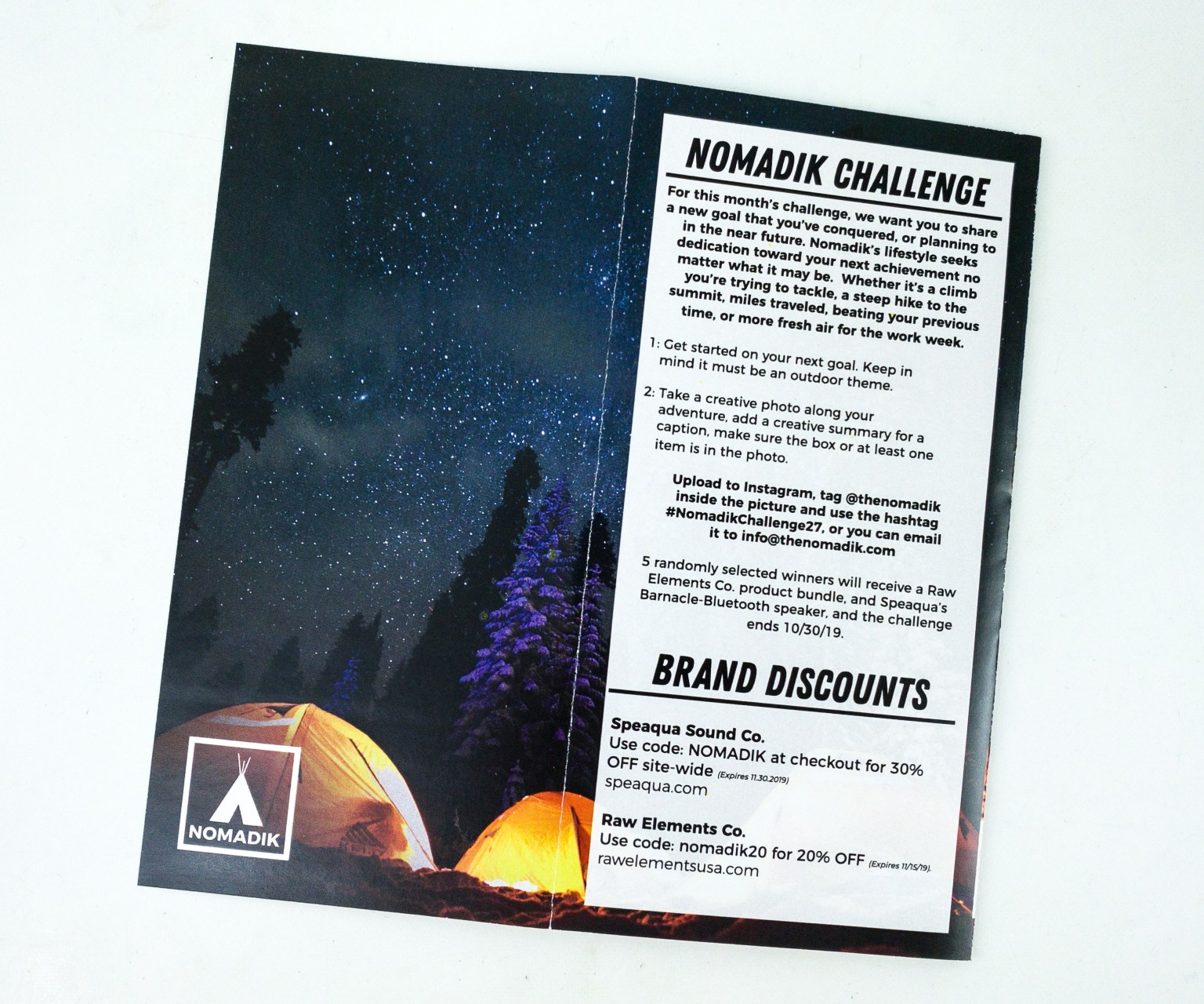 Nomadik September 2019 Subscription Box Review + Coupon - Hello ...