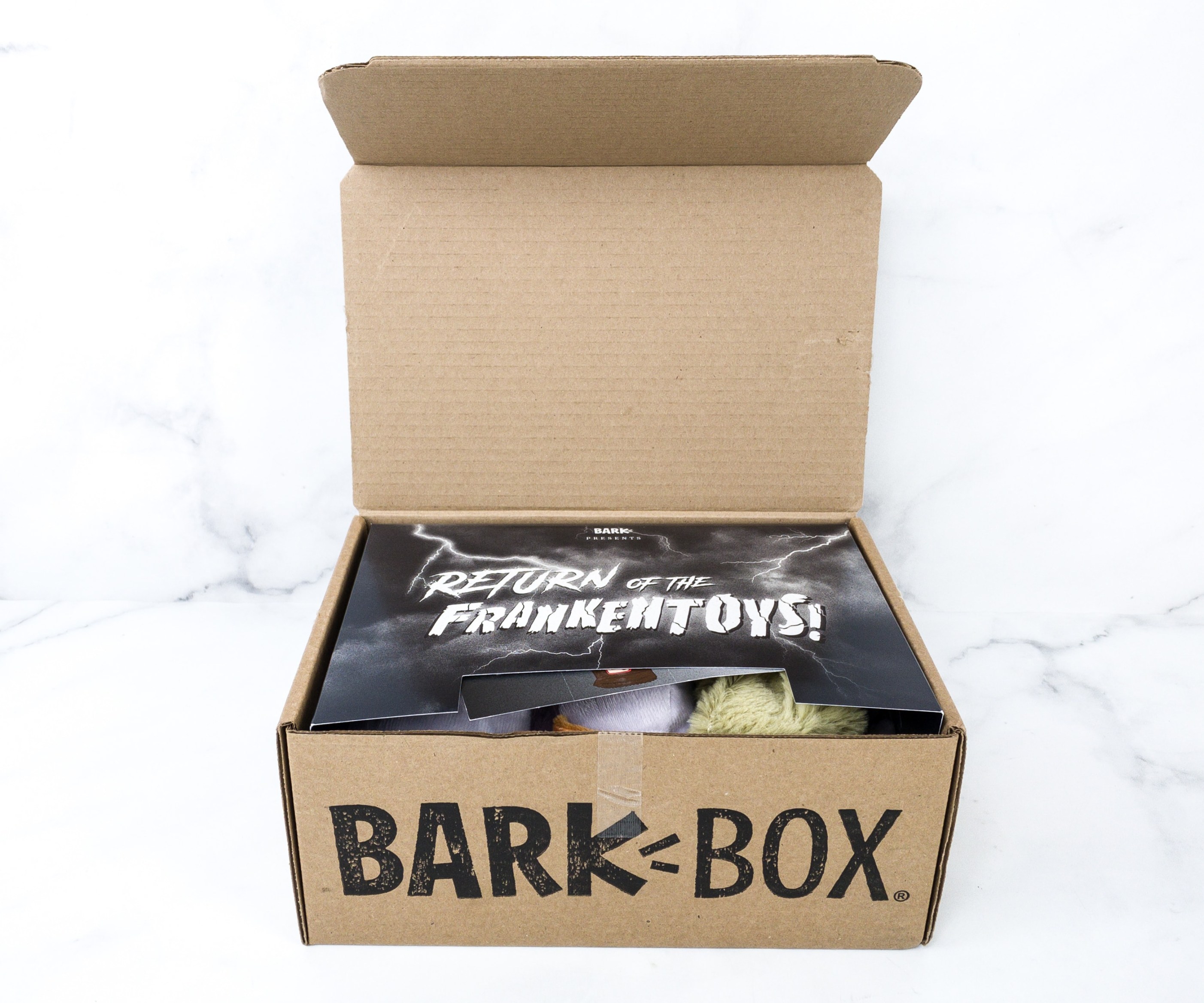 Barkbox October 2019 Subscription Box Review + Coupon - Large Dog ...