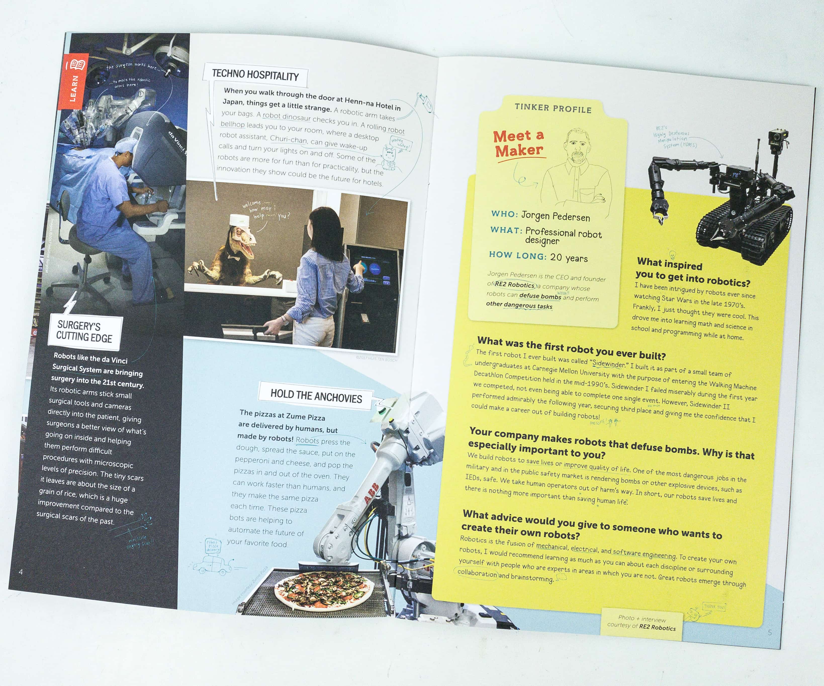 KiwiCo Tinker Crate Review & Coupon - WALKING ROBOT - hello subscription