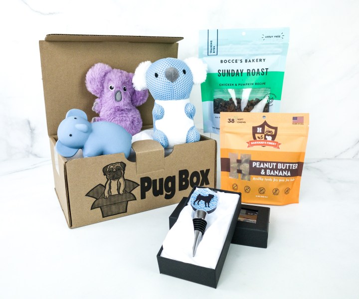 Pug Box October 2019 Subscription Box Review + Coupon! - Hello Subscription