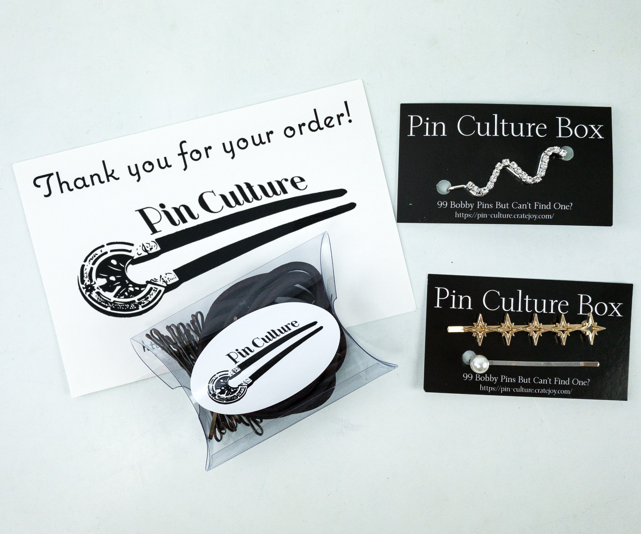 Pin Culture Subscription Box Review + Coupon - Bobby Pins and Hair Ties ...