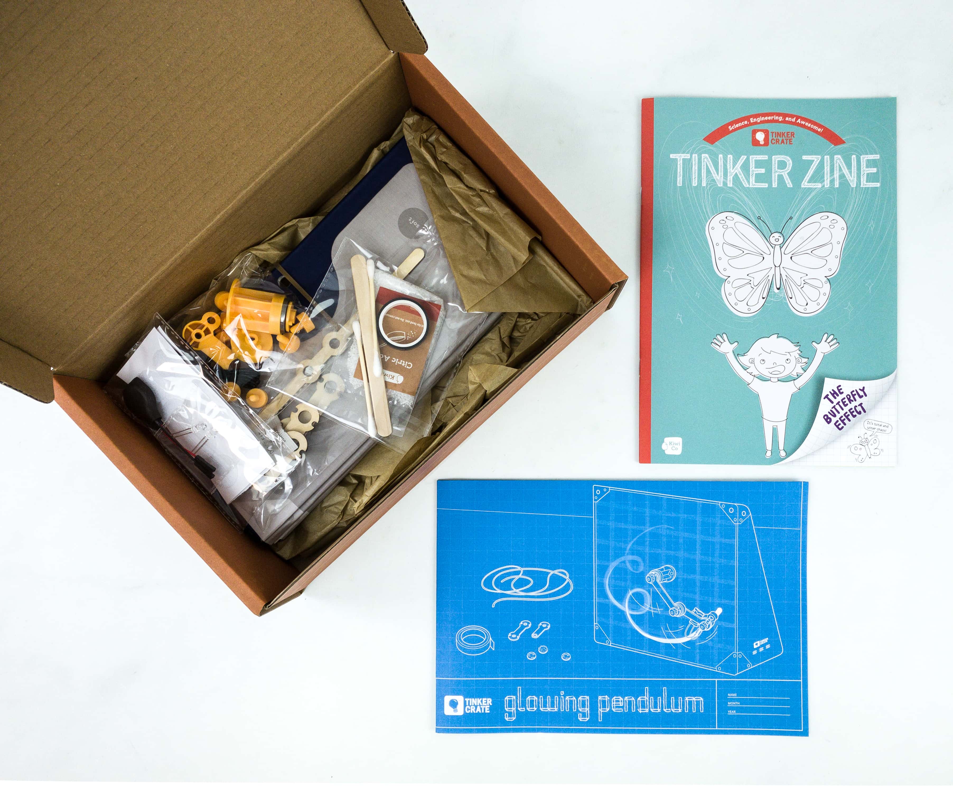 KiwiCo Tinker Crate Review & Black Friday Coupon - GLOWING PENDULUM ...