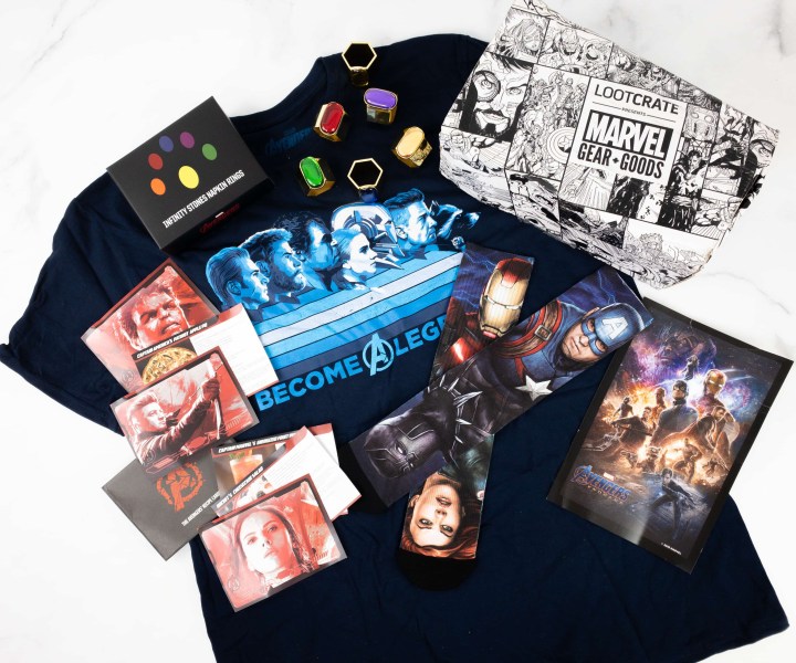 Marvel Gear + Goods May 2019 Subscription Box Review + Coupon! - RE ...