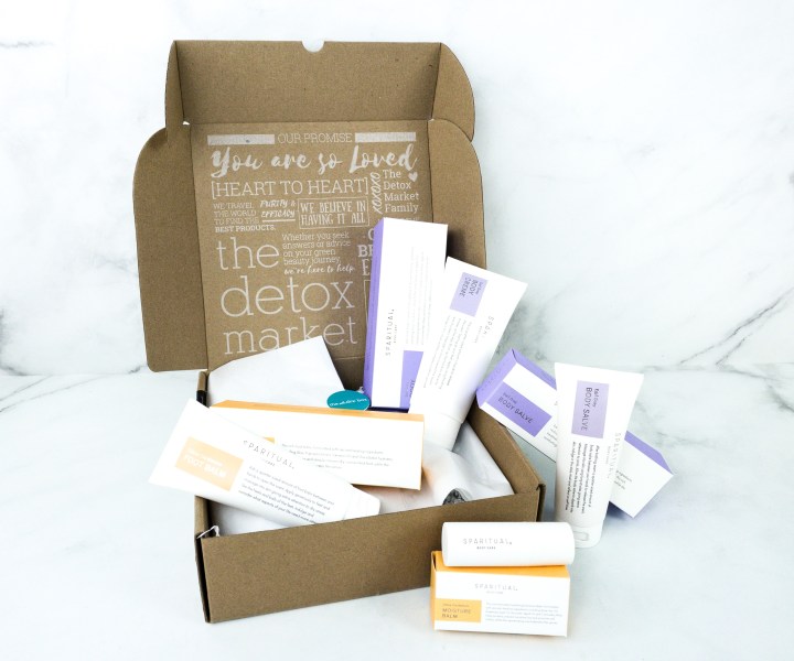 The Detox Box November 2019 Subscription Box Review - Hello Subscription