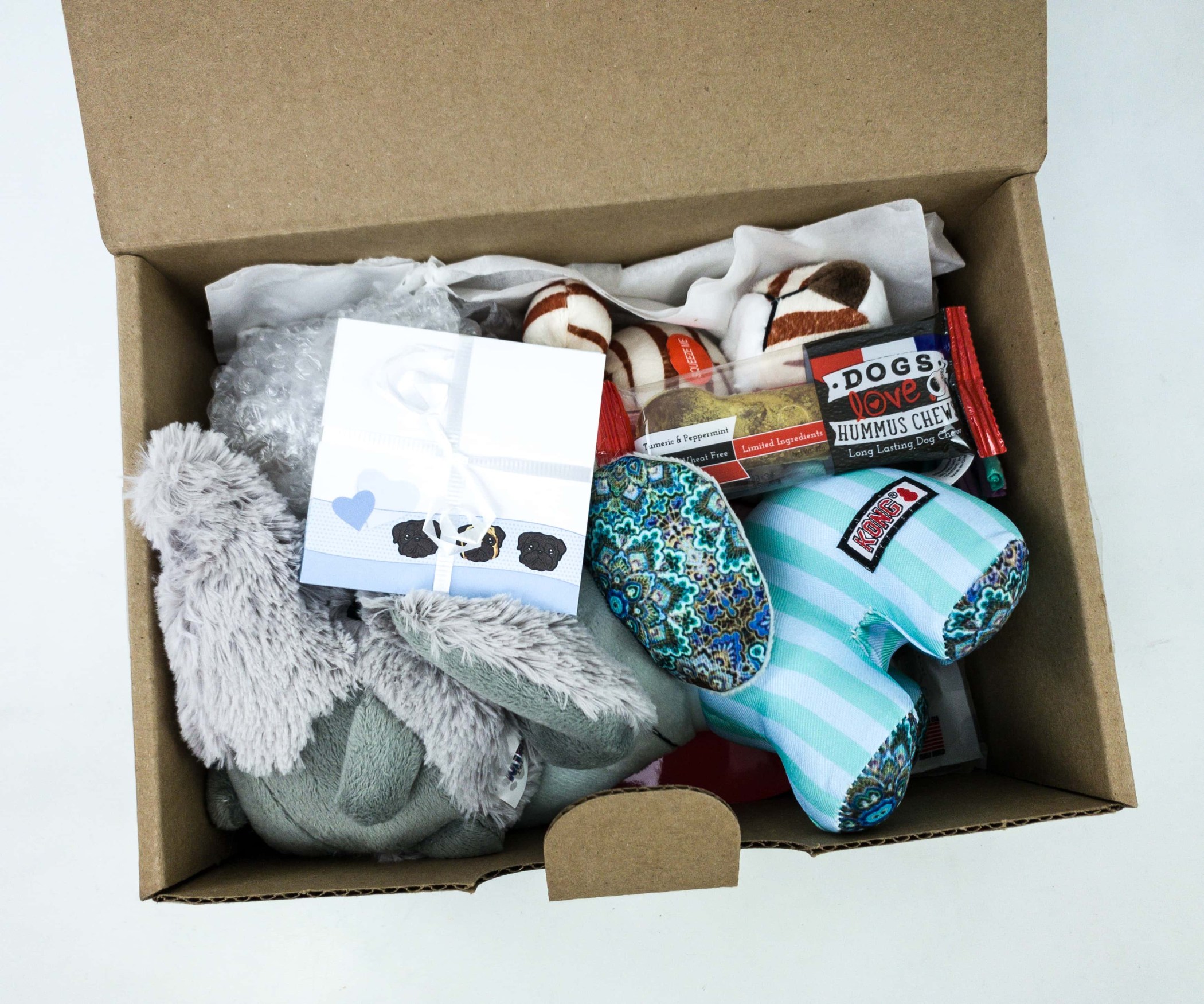 Pug Box November 2019 Subscription Box Review + Coupon! - Hello ...