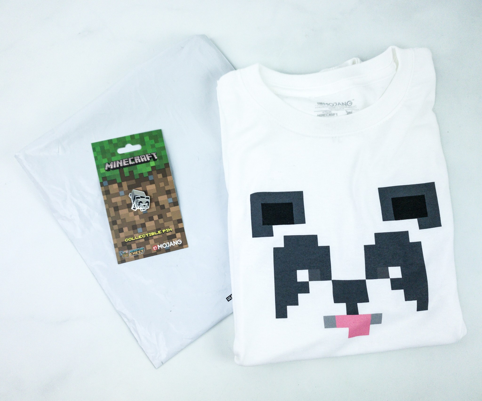 Minecraft T-Shirt Club December 2019 Subscription Box Review - Hello ...