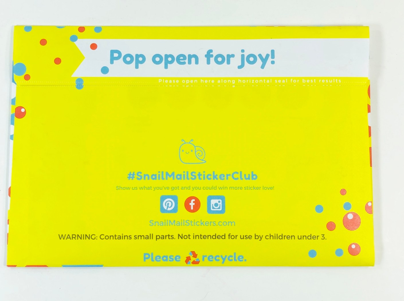 Snail Mail Sticker Club December 2019 Subscription Box Review + Coupon ...