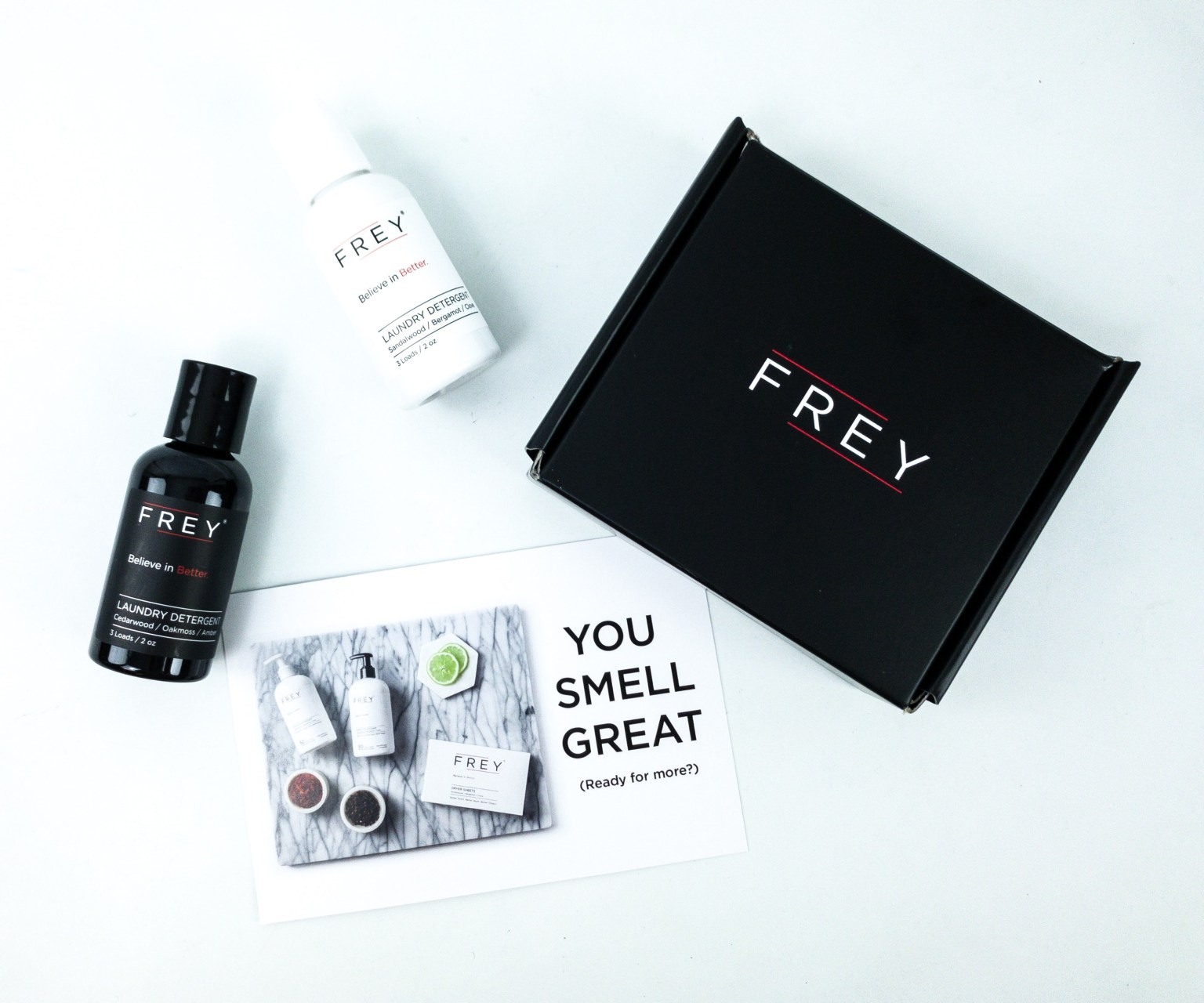 Frey Laundry Kits Trial Kit Review + Coupon! - Hello Subscription