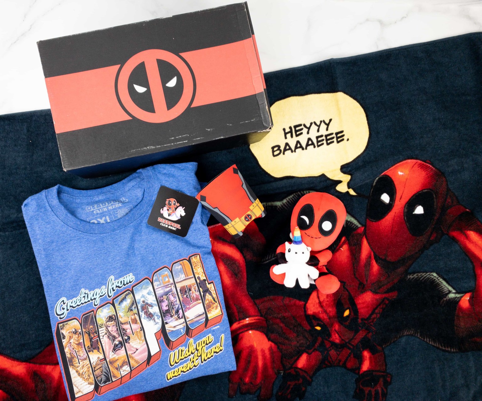 Deadpool Club Merc Summer 2019 Subscription Box Review + Coupon - Hello ...