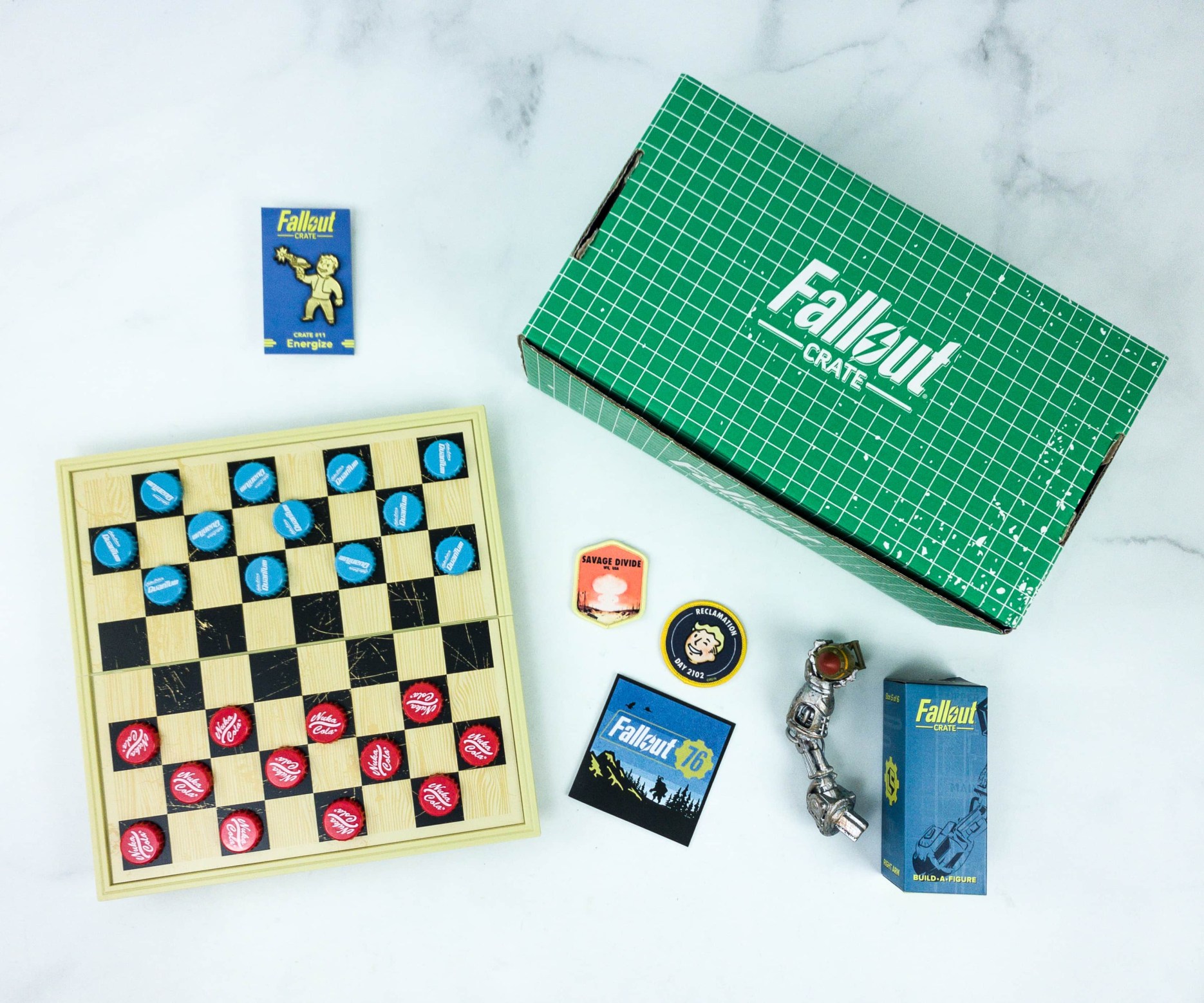 Loot Crate Fallout Crate August 2019 Review + Coupon - Hello Subscription