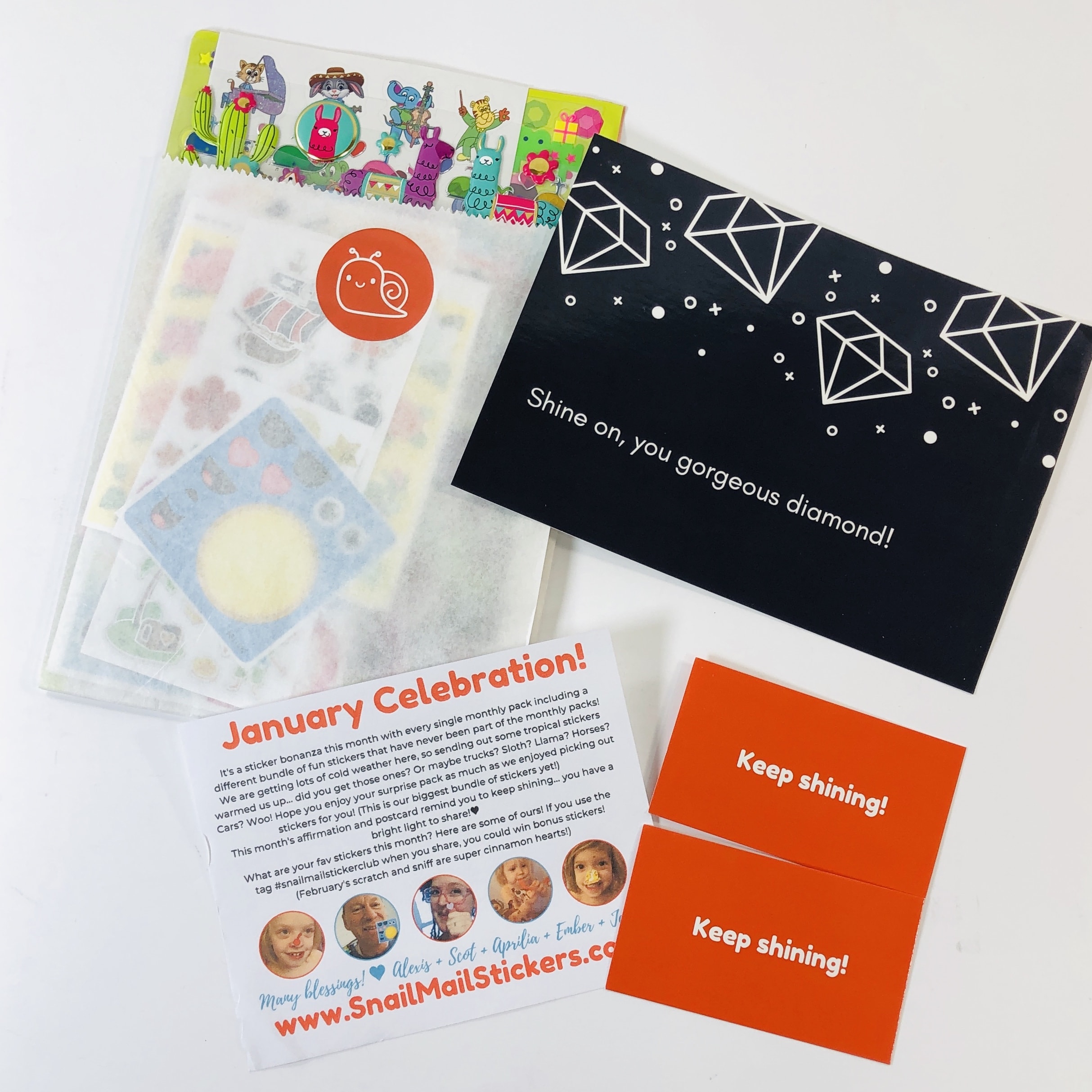 Snail Mail Sticker Club January 2020 Subscription Box Review + Coupon ...