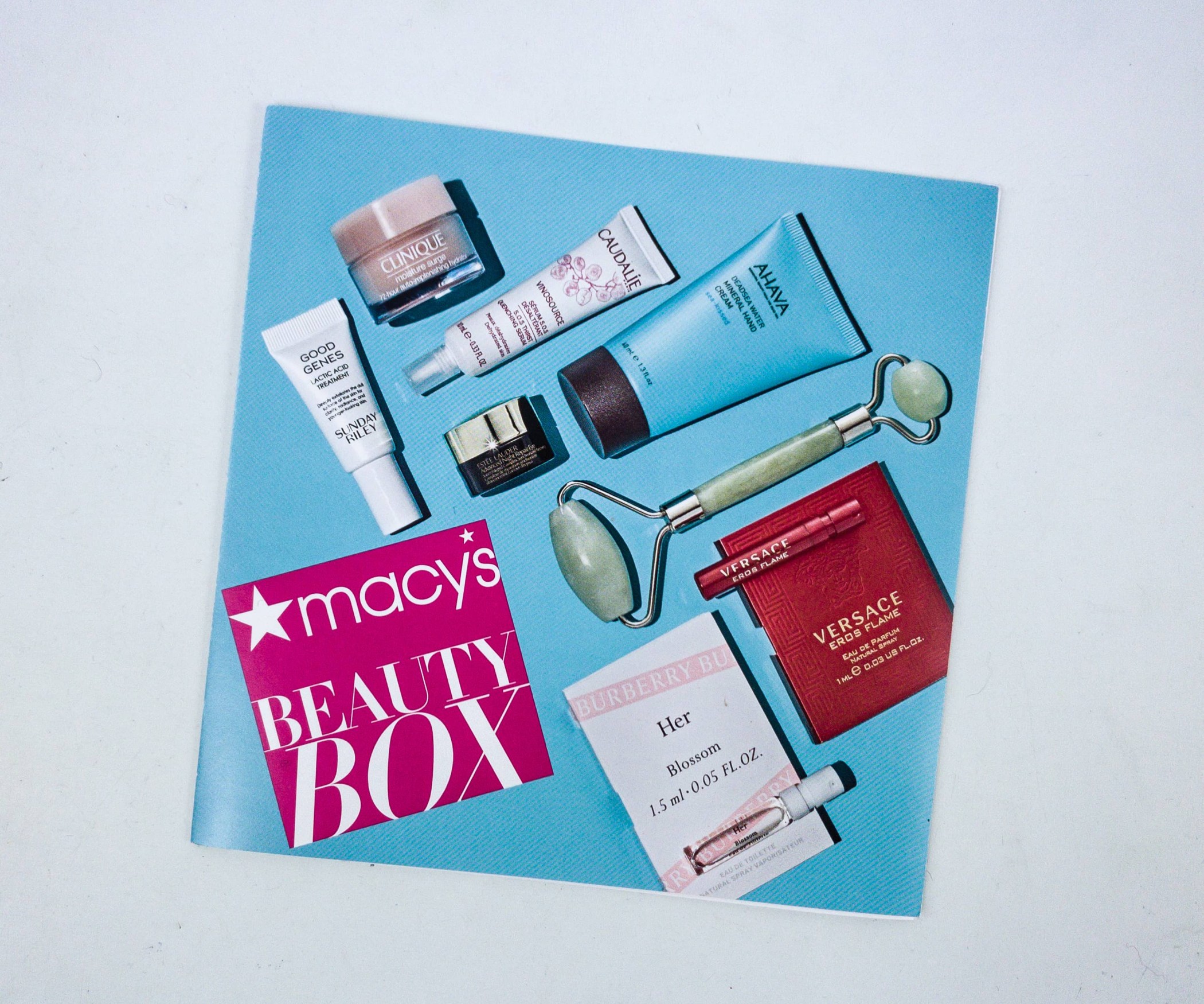 Macy's Beauty Box January 2020 Subscription Box Review - Hello Subscription
