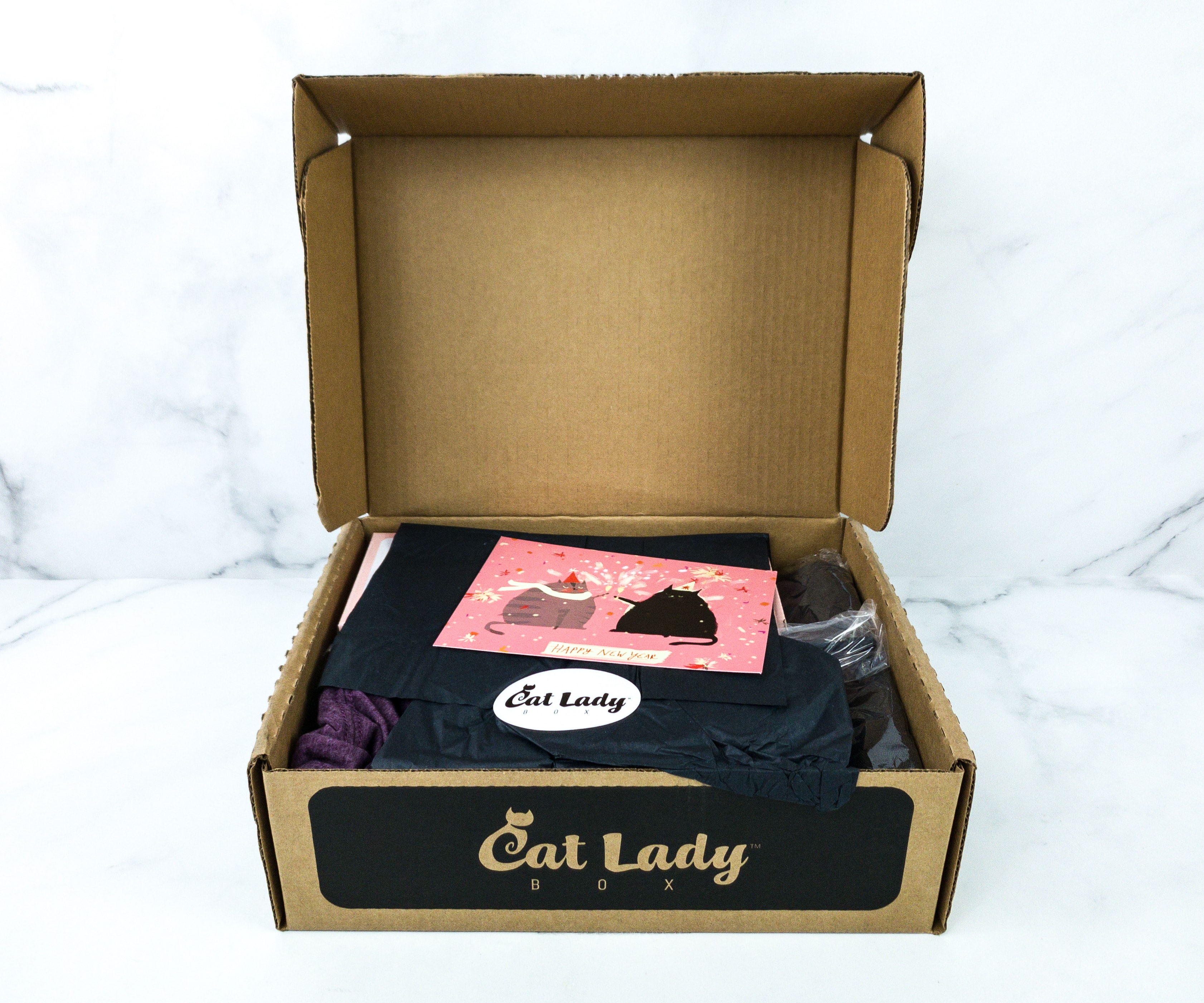 Cat Lady Box January 2020 Subscription Box Review - Hello Subscription