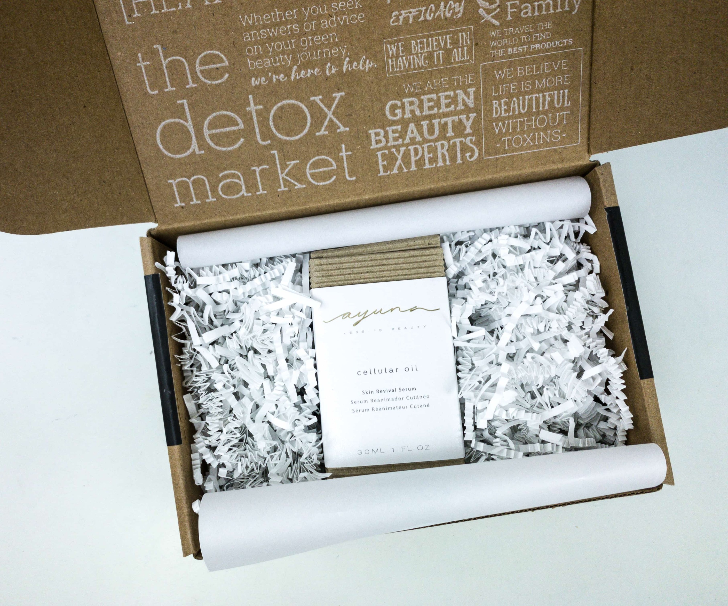 The Detox Box January 2020 Subscription Box Review - Hello Subscription