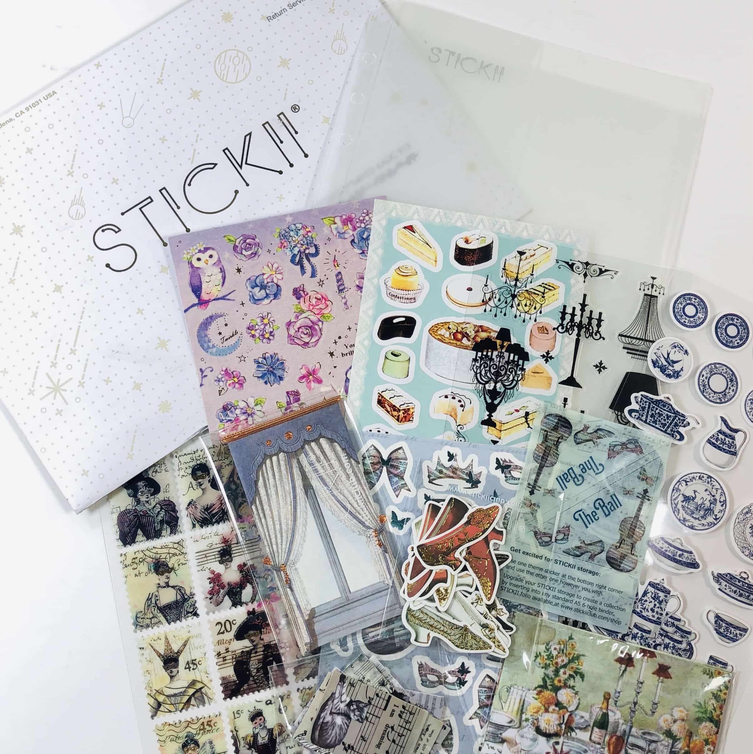 STICKII Club January 2020 Subscription Box Review - Retro Pack! - Hello ...