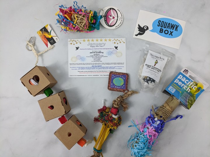 Squawk Box January 2020 Subscription Review - Hello Subscription