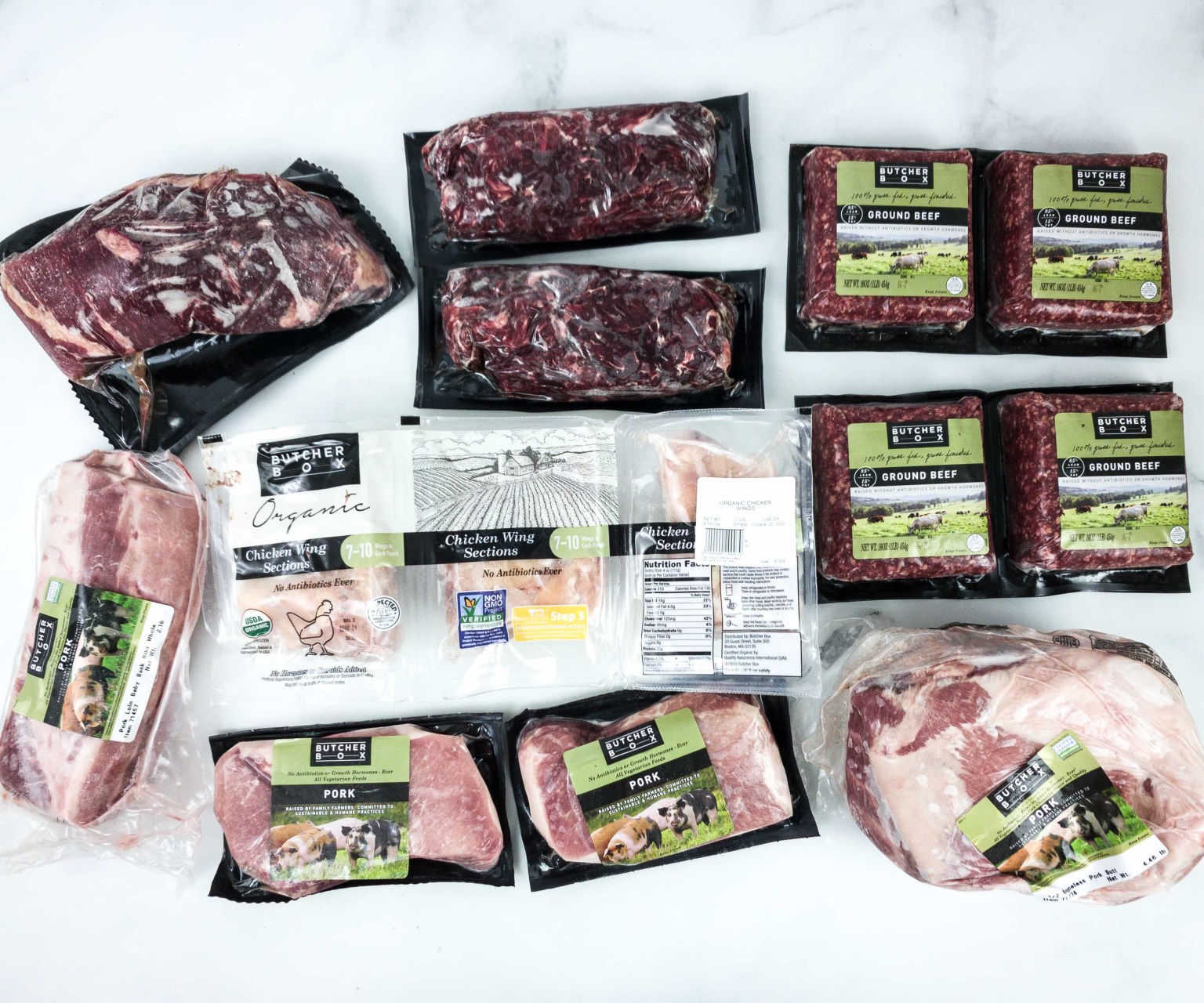 Butcher Box January 2020 Subscription Box Review + Coupon - BEEF AND ...