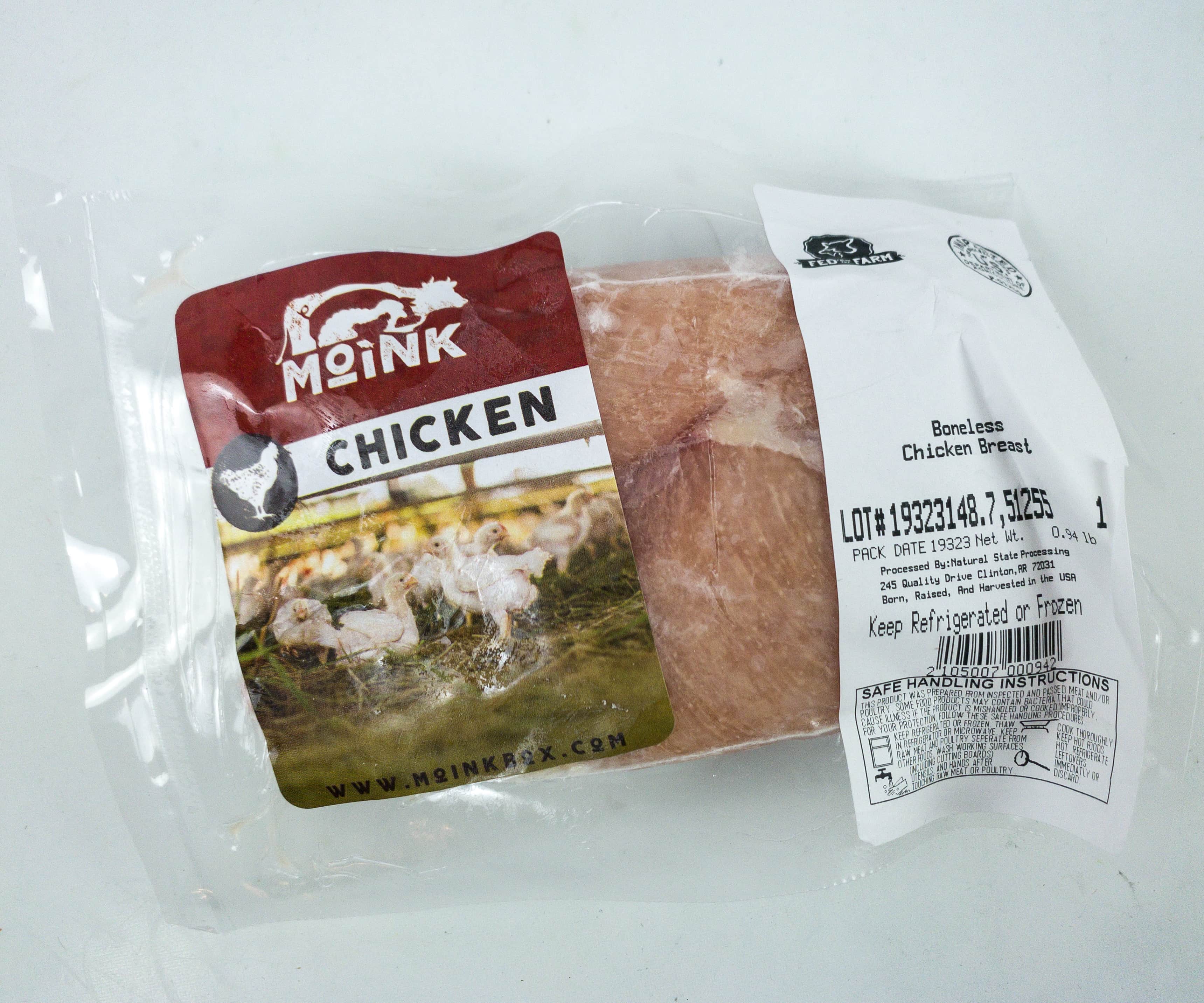 Moink Subscription Box Review + Coupon - CHICKEN & SALMON BOX - hello ...