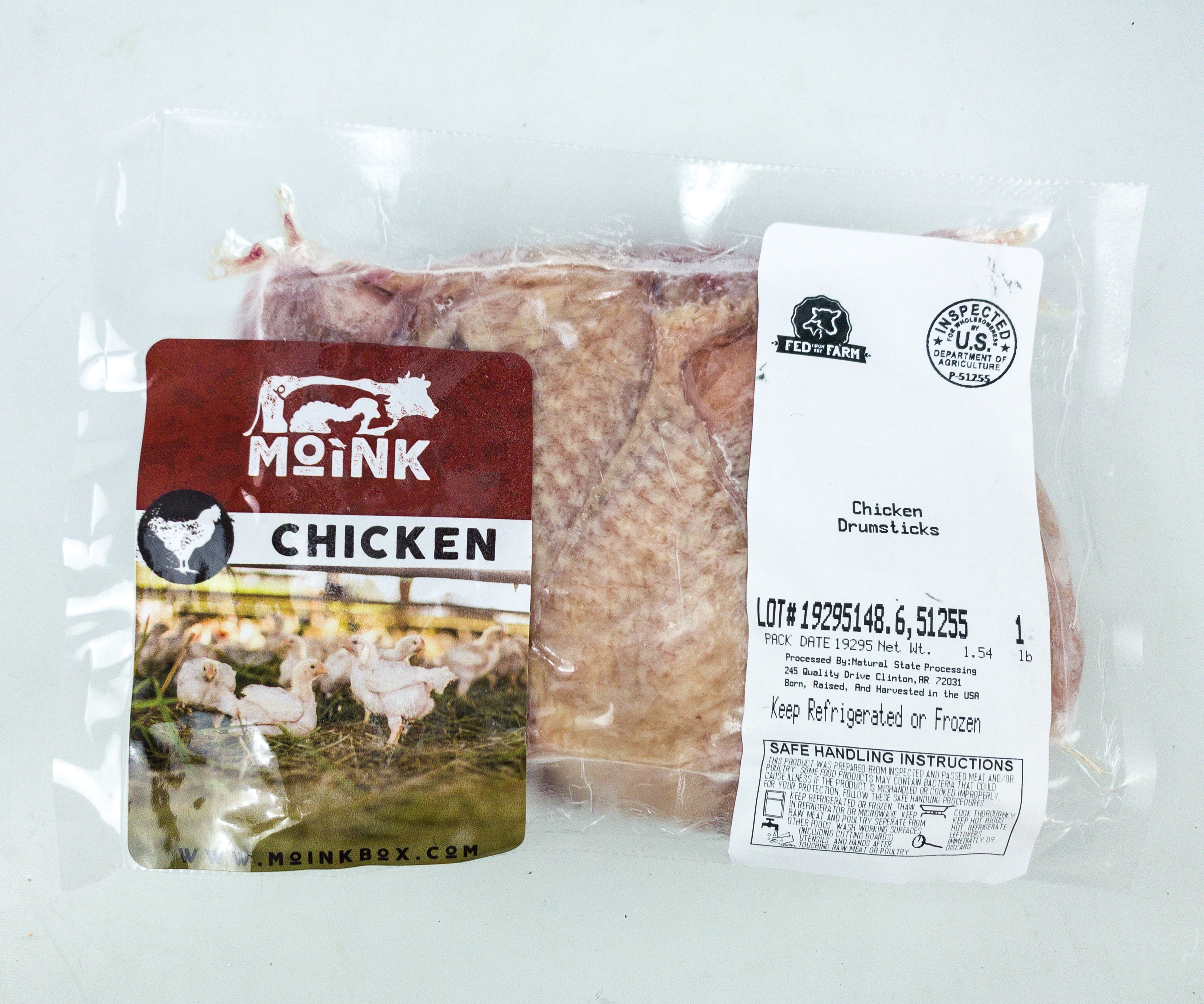Moink Subscription Box Review + Coupon - CHICKEN & SALMON BOX - hello ...