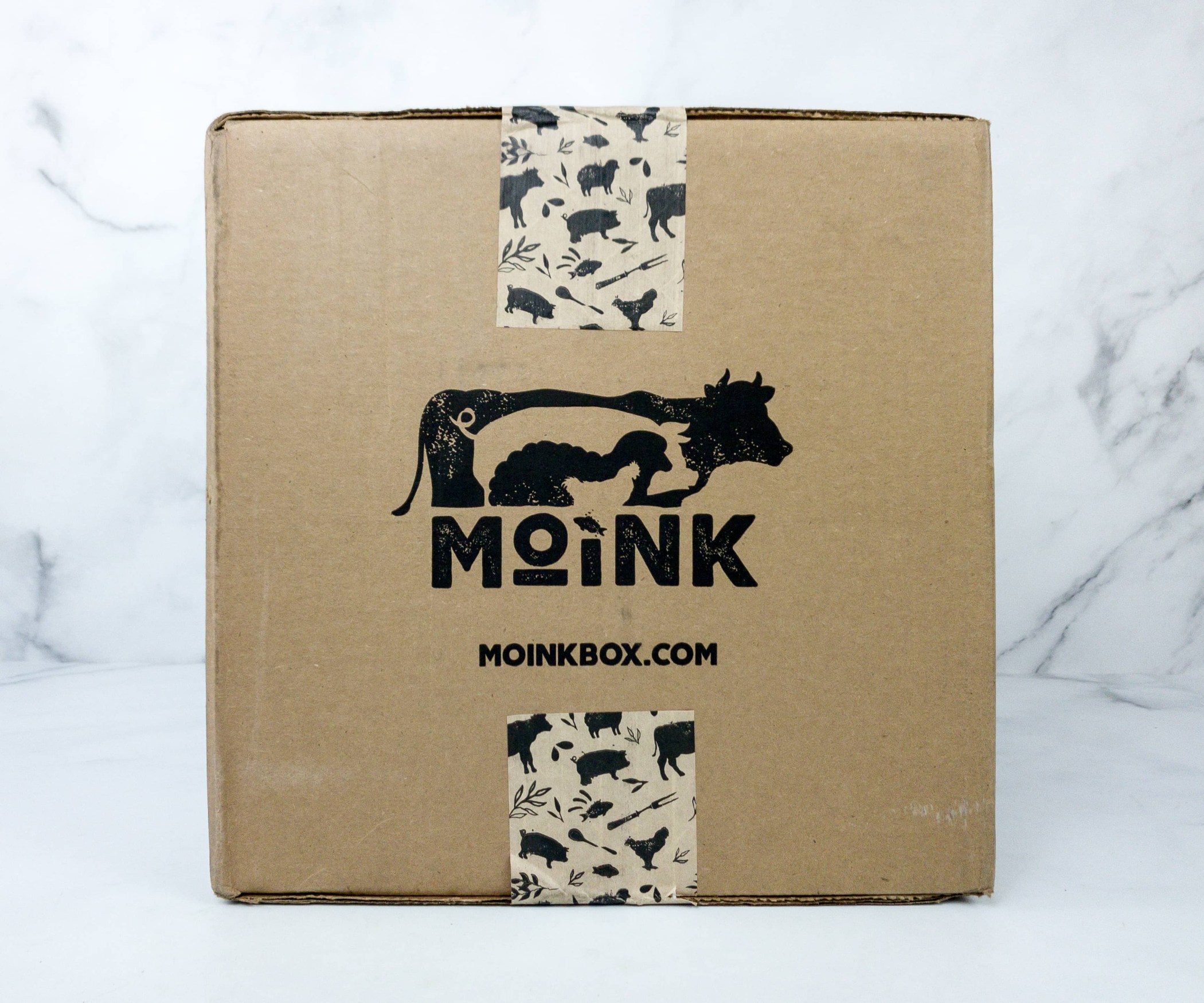 Moink Subscription Box Review + Coupon - CHICKEN & SALMON BOX - Hello ...