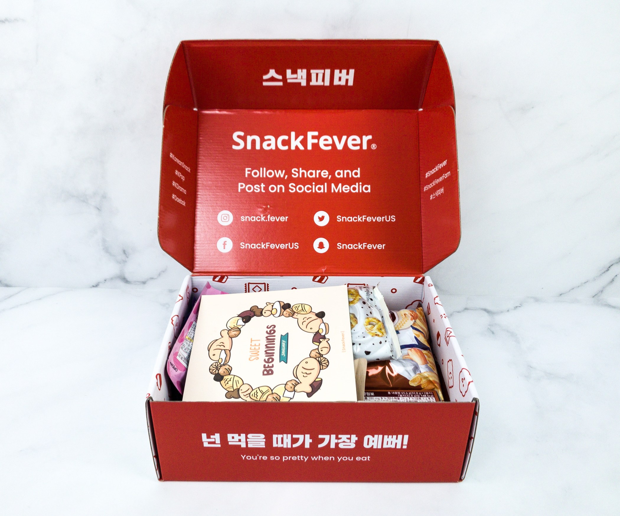 Snack Fever January 2020 Subscription Box Review + Coupon - Original ...