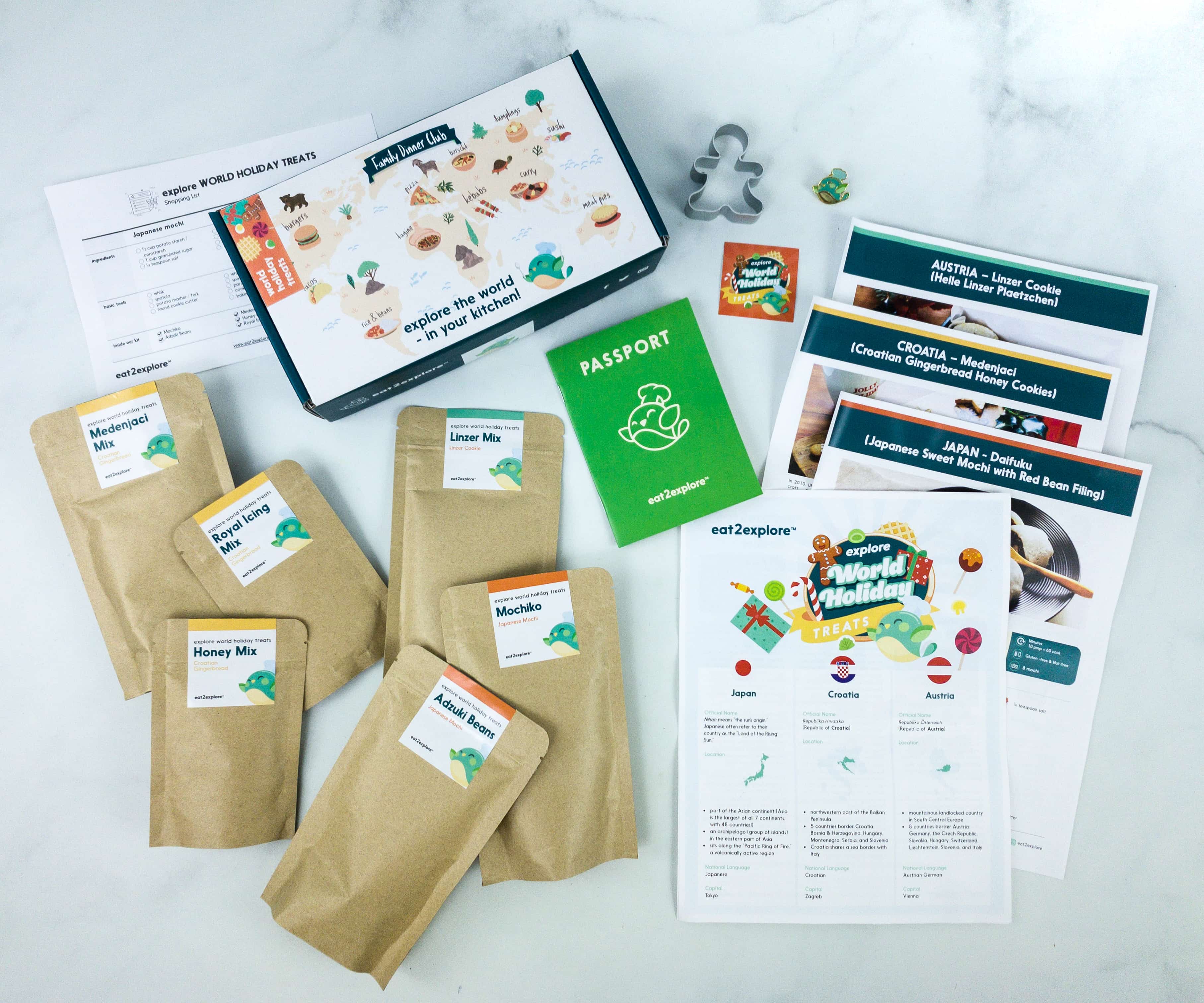 Eat2Explore Subscription Box Review + Coupon - HOLIDAY TREATS Box - Hello Subscription