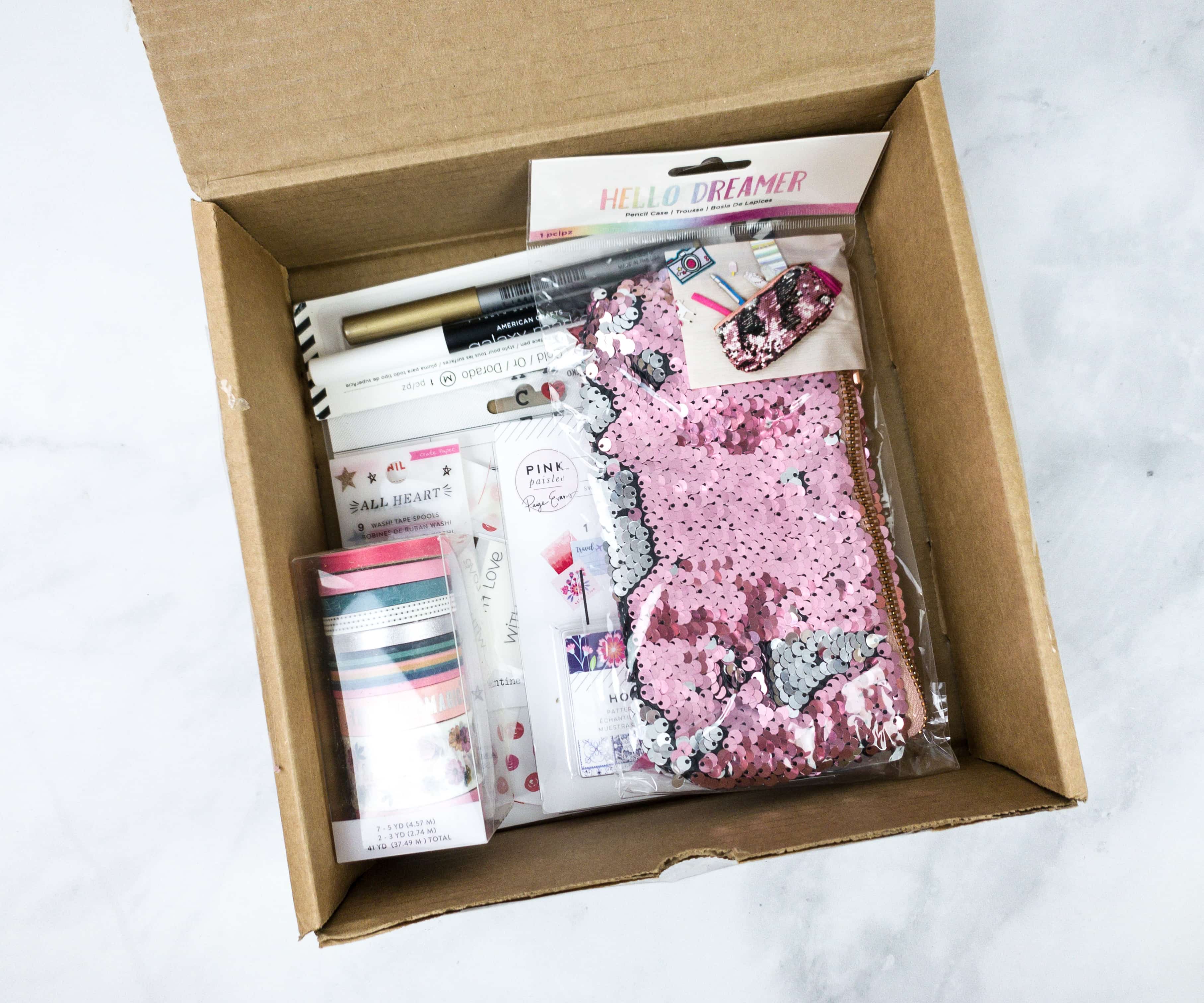 Busy Bee Stationery February 2020 Subscription Box Review - Hello ...