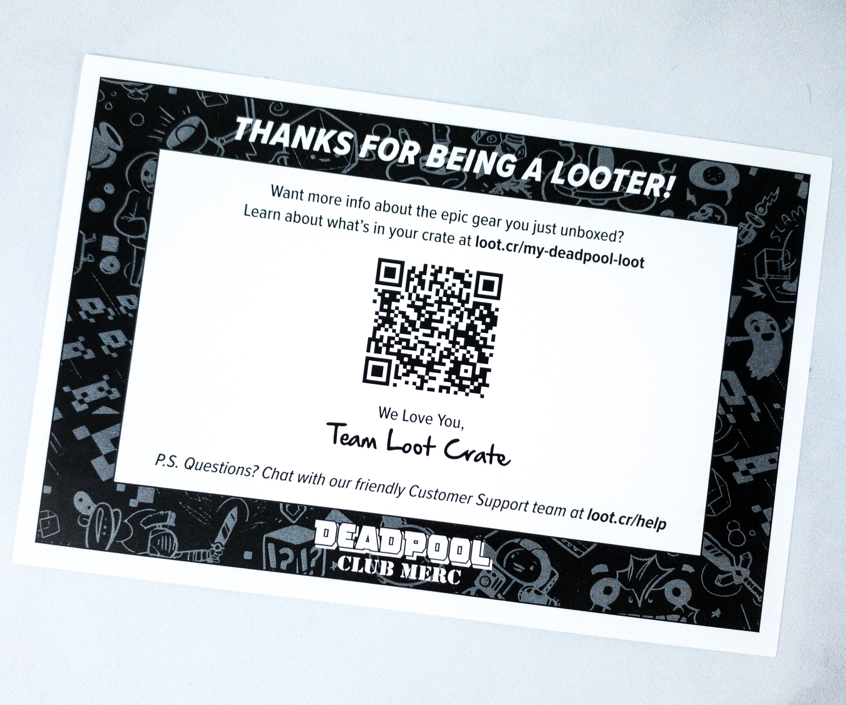 Deadpool Club Merc Winter 2019 Subscription Box Review + Coupon - Hello ...