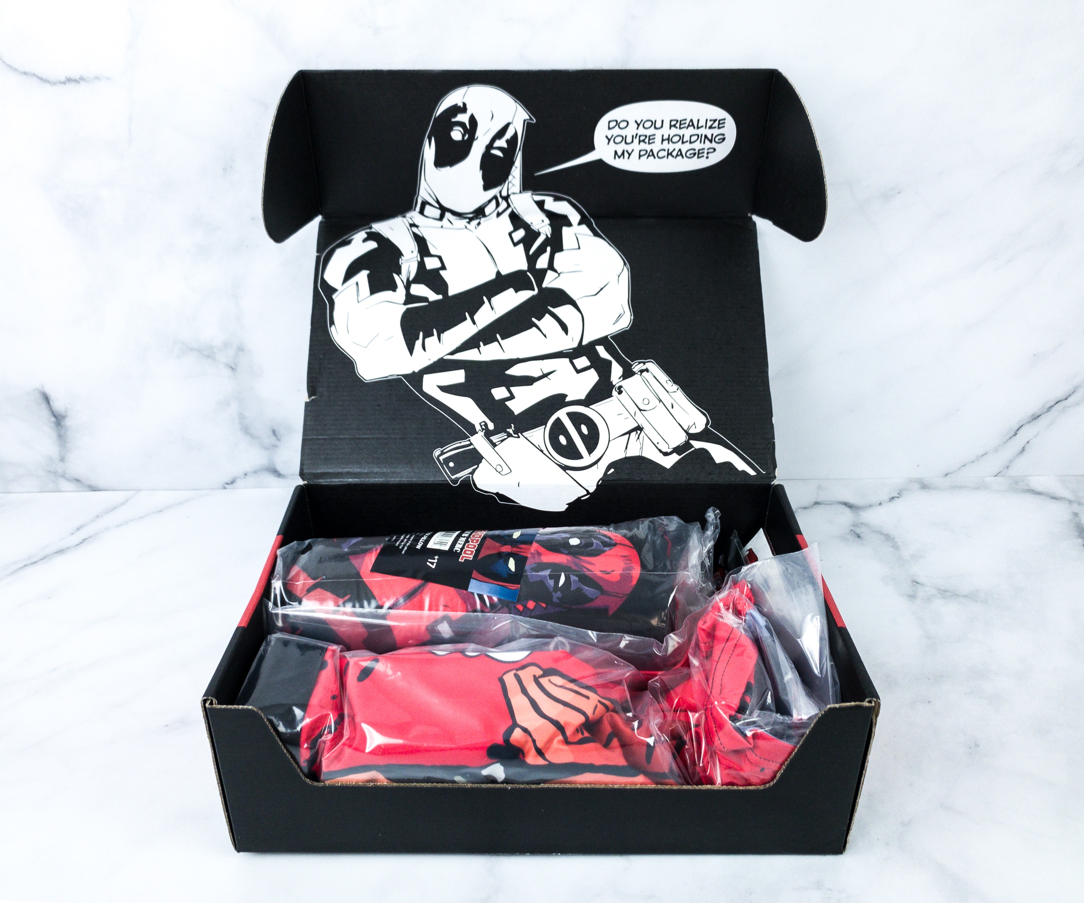 Deadpool Club Merc Winter 2019 Subscription Box Review + Coupon - Hello ...