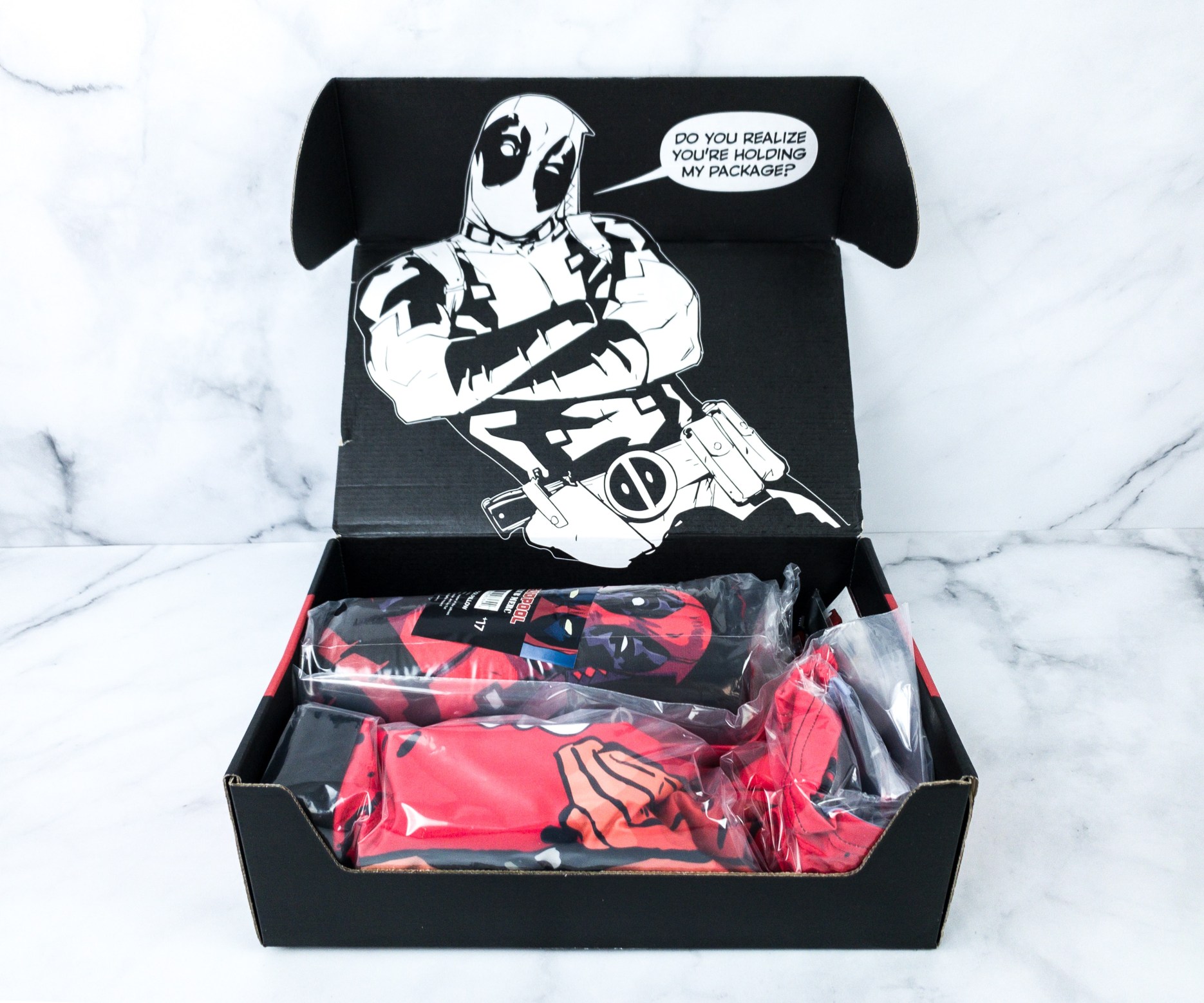 Deadpool Club Merc Winter 2019 Subscription Box Review + Coupon - Hello ...