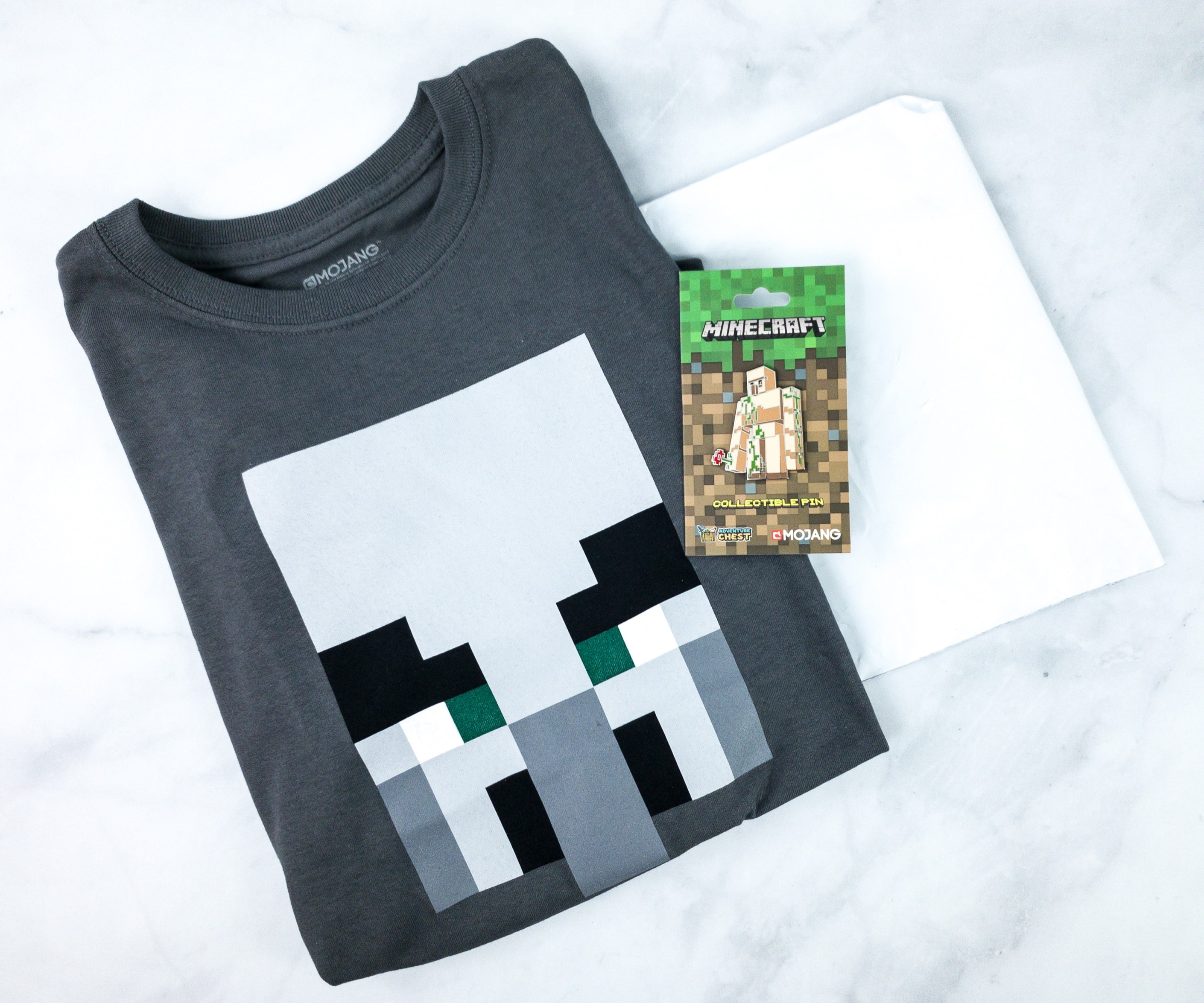 Minecraft T-Shirt Club February 2020 Subscription Box Review + Coupon ...