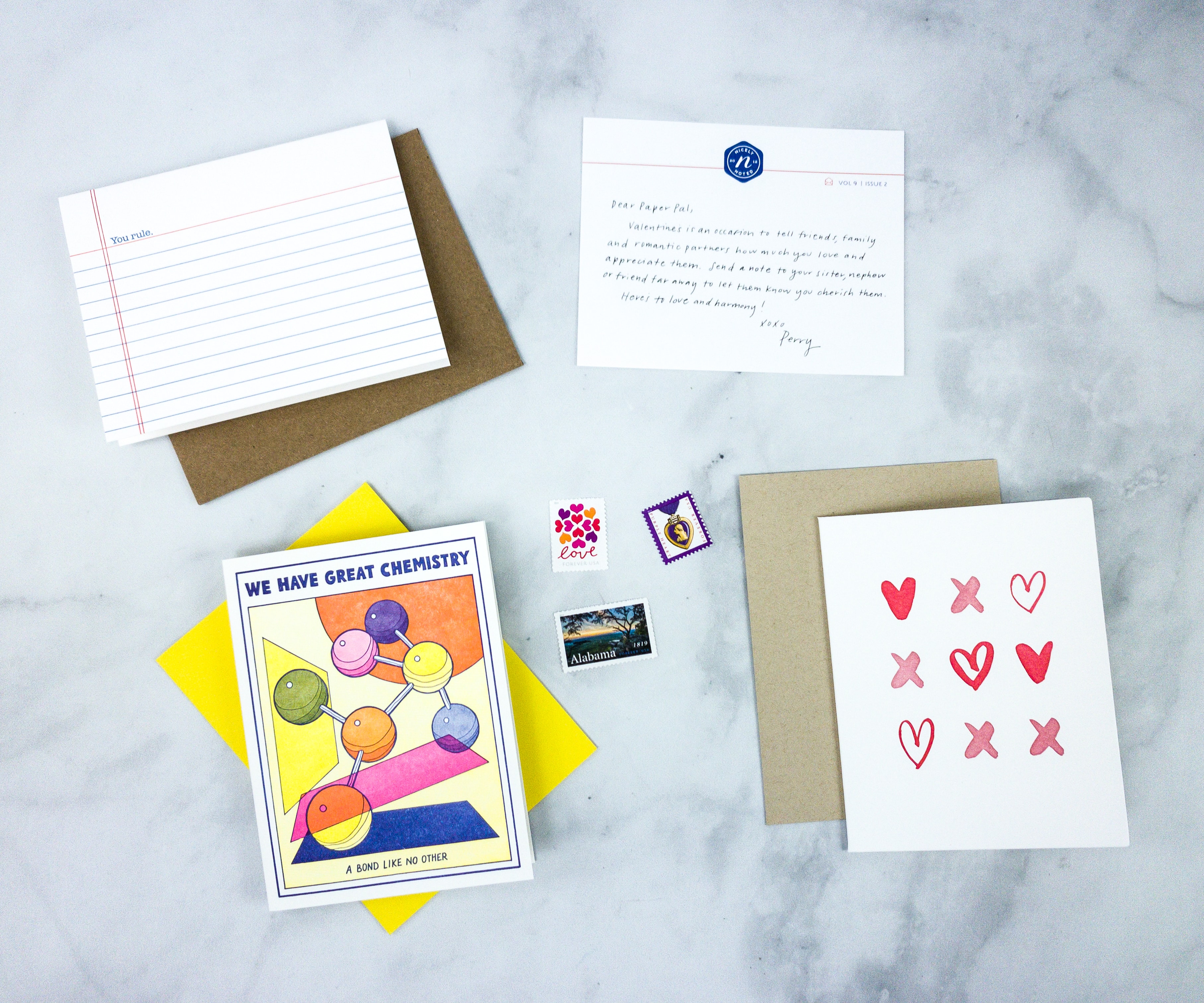 Nicely Noted February 2020 Review + Coupon! - Hello Subscription