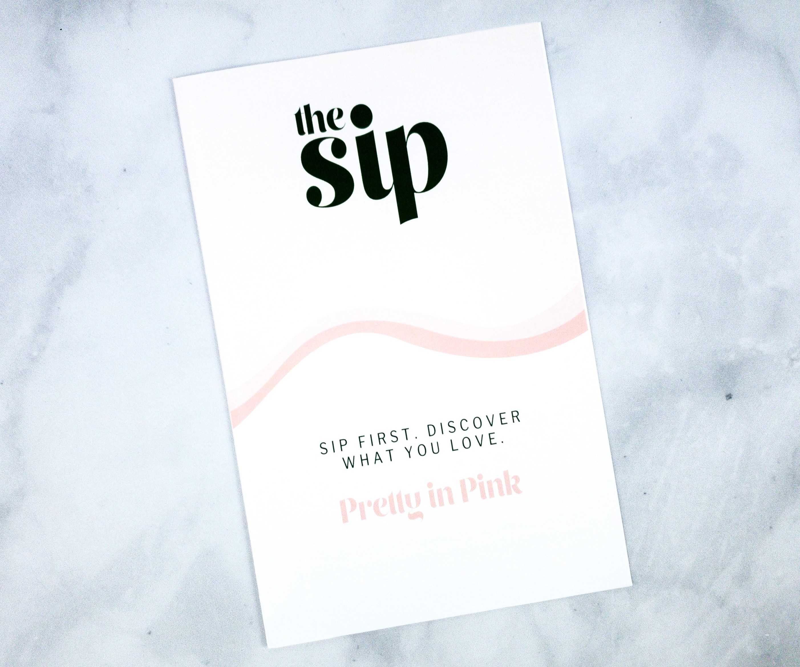 The Sip February 2020 Subscription Box Review - Hello Subscription